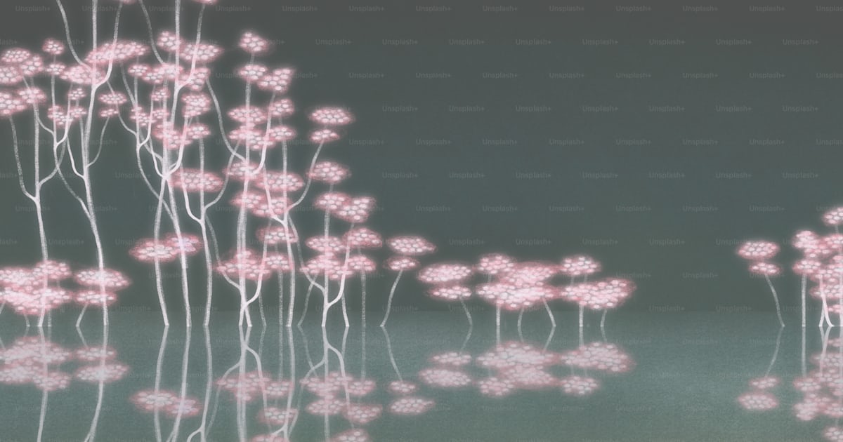 꽃은 추상적인 배경입니다 자연의 그림입니다 꿈의 개념의 예술 사진 Unsplash의 꽃 이미지