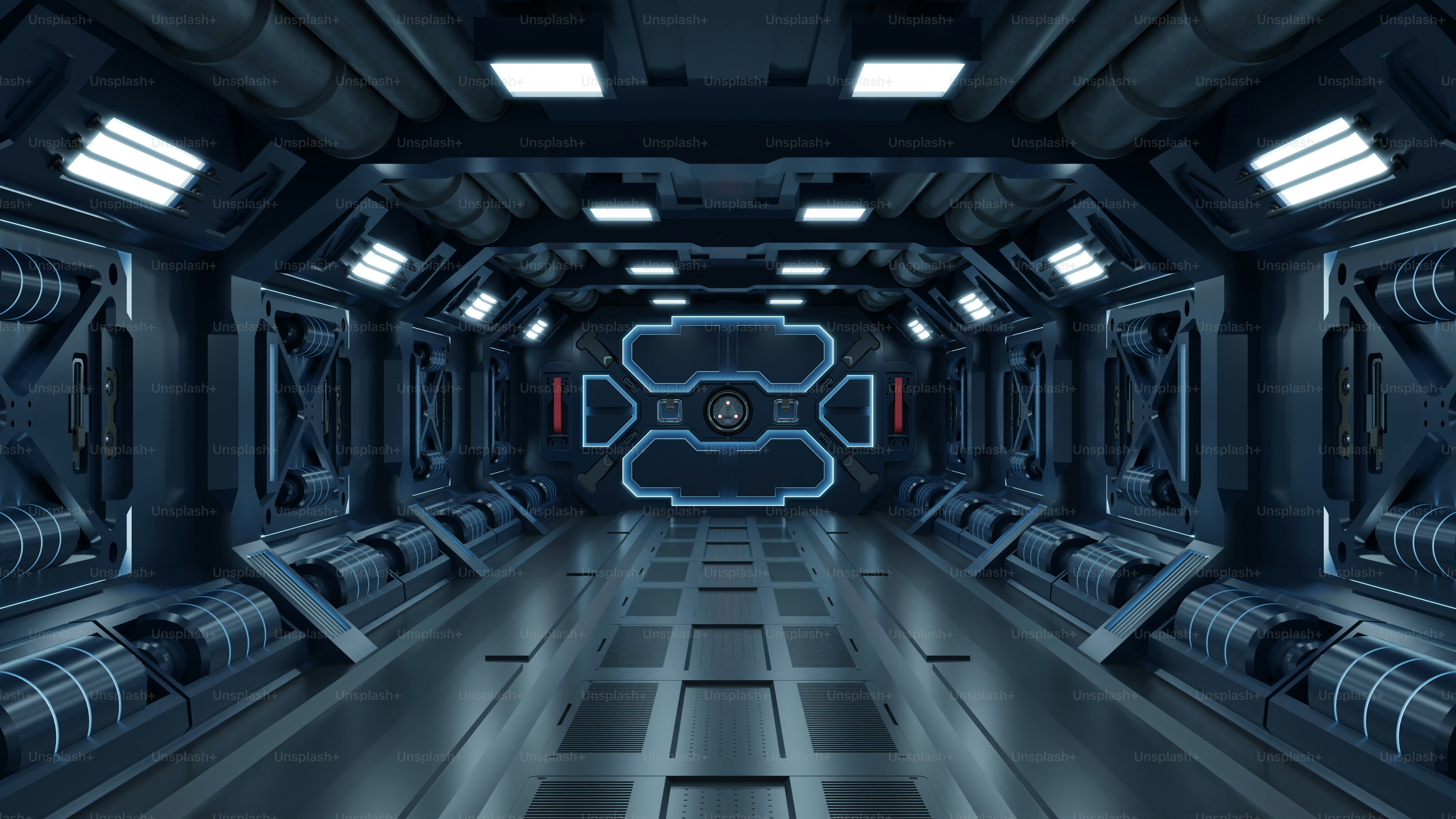 Interior Space Shuttle Backgrounds