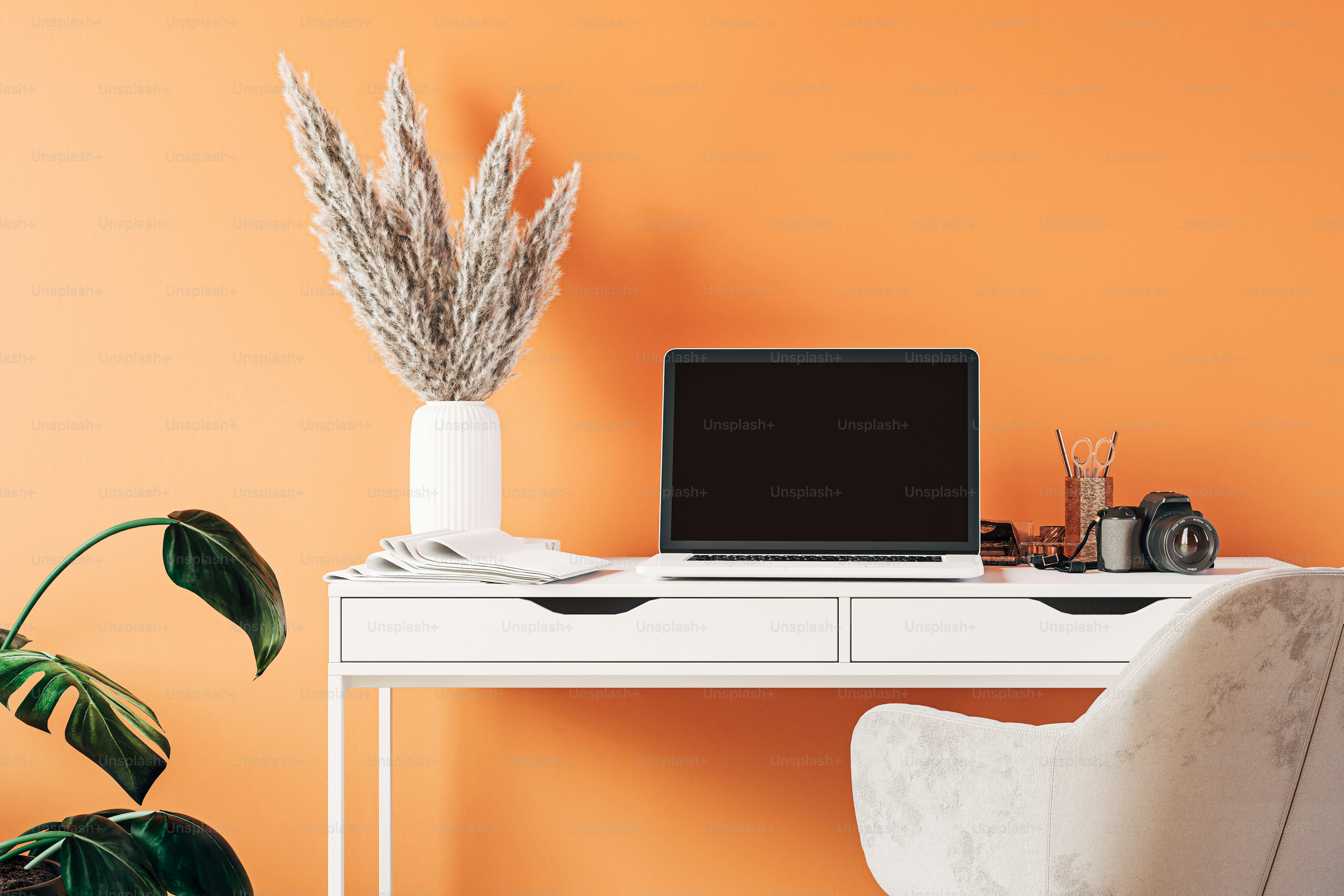 3d creativity working place, beautiful and clean setup photo – Domestic ...