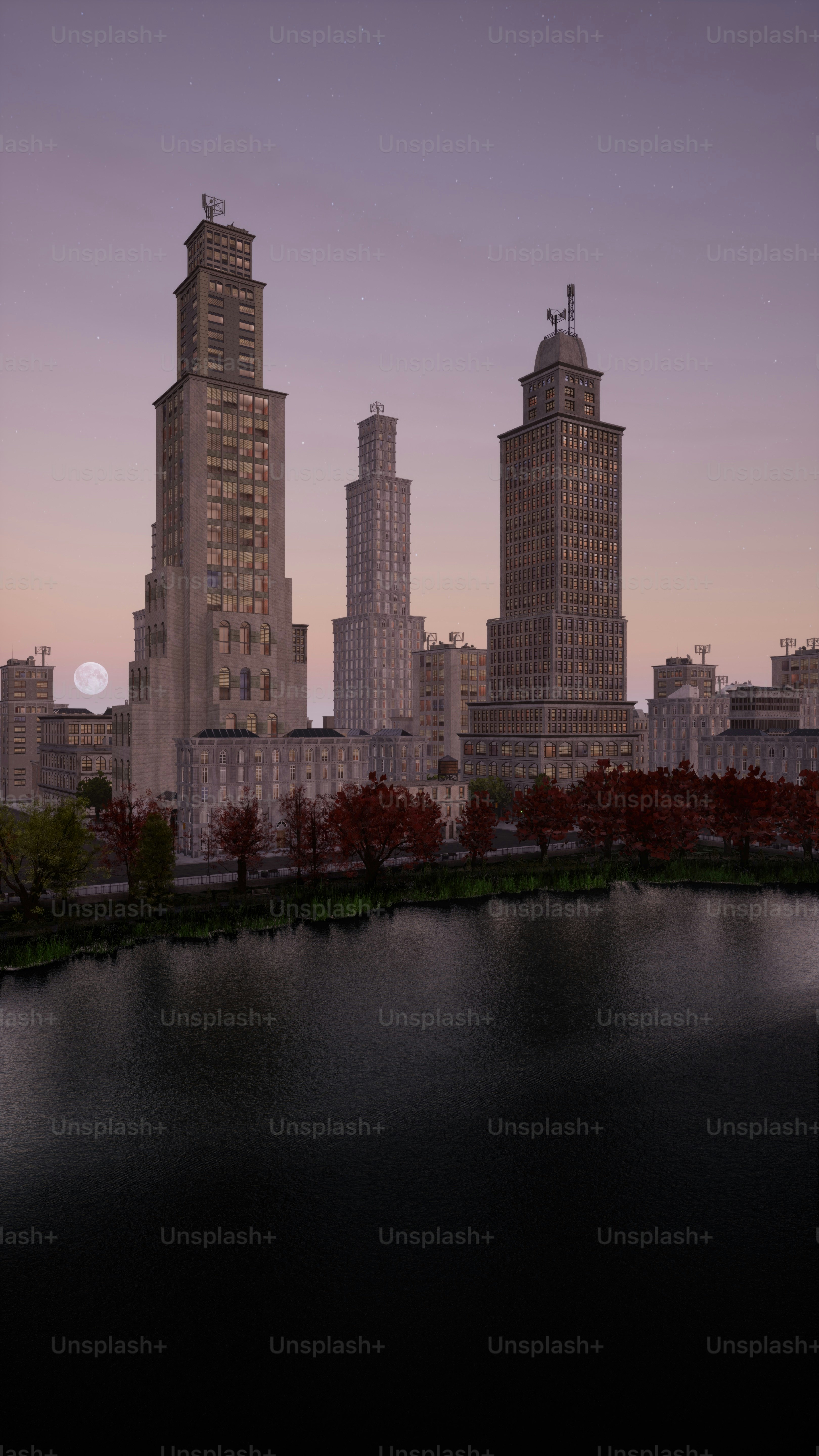 A view of a city from a bridge photo – Skyline Image on Unsplash