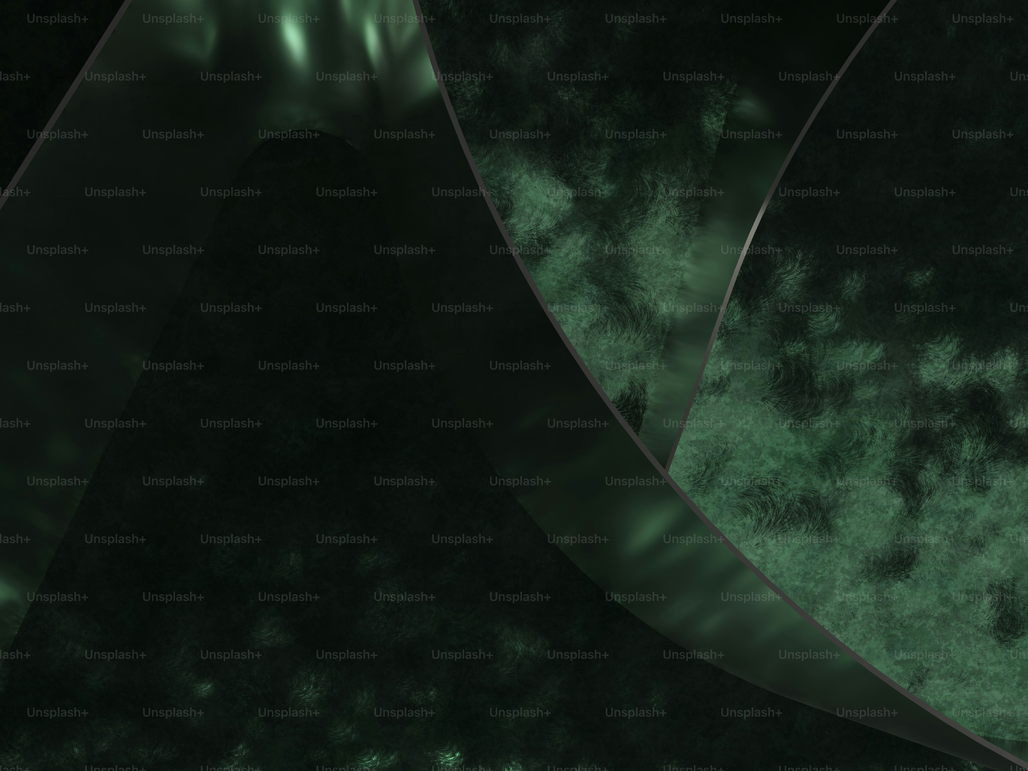 A large rock with a green glow on it photo – Dark mode Image on Unsplash