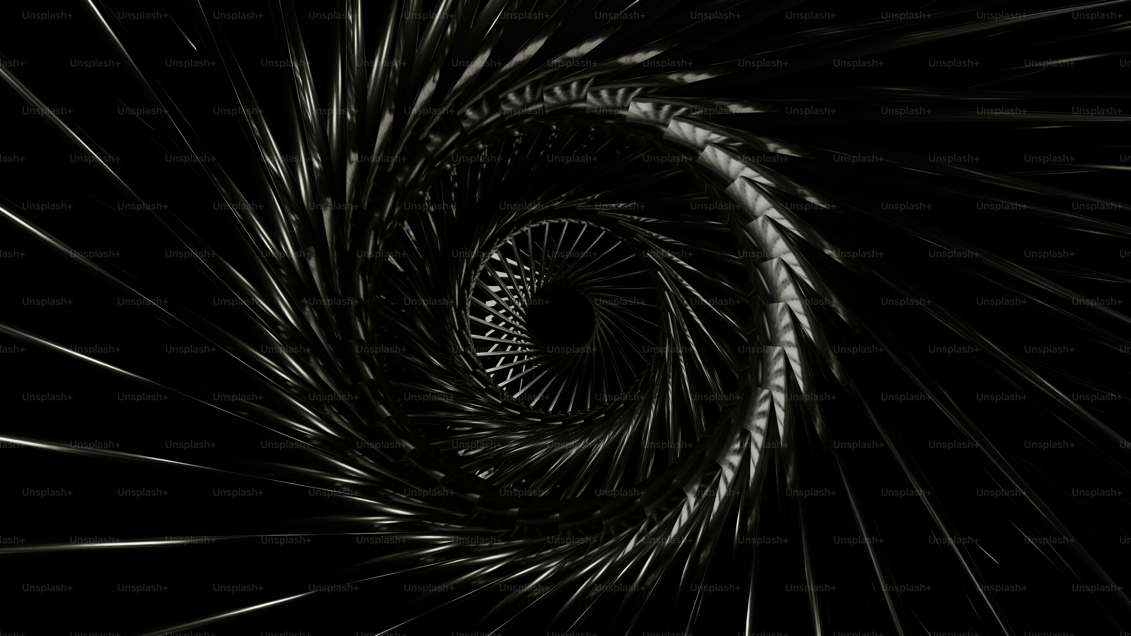 A black and white photo of a spiral photo – Golden ratio Image on Unsplash