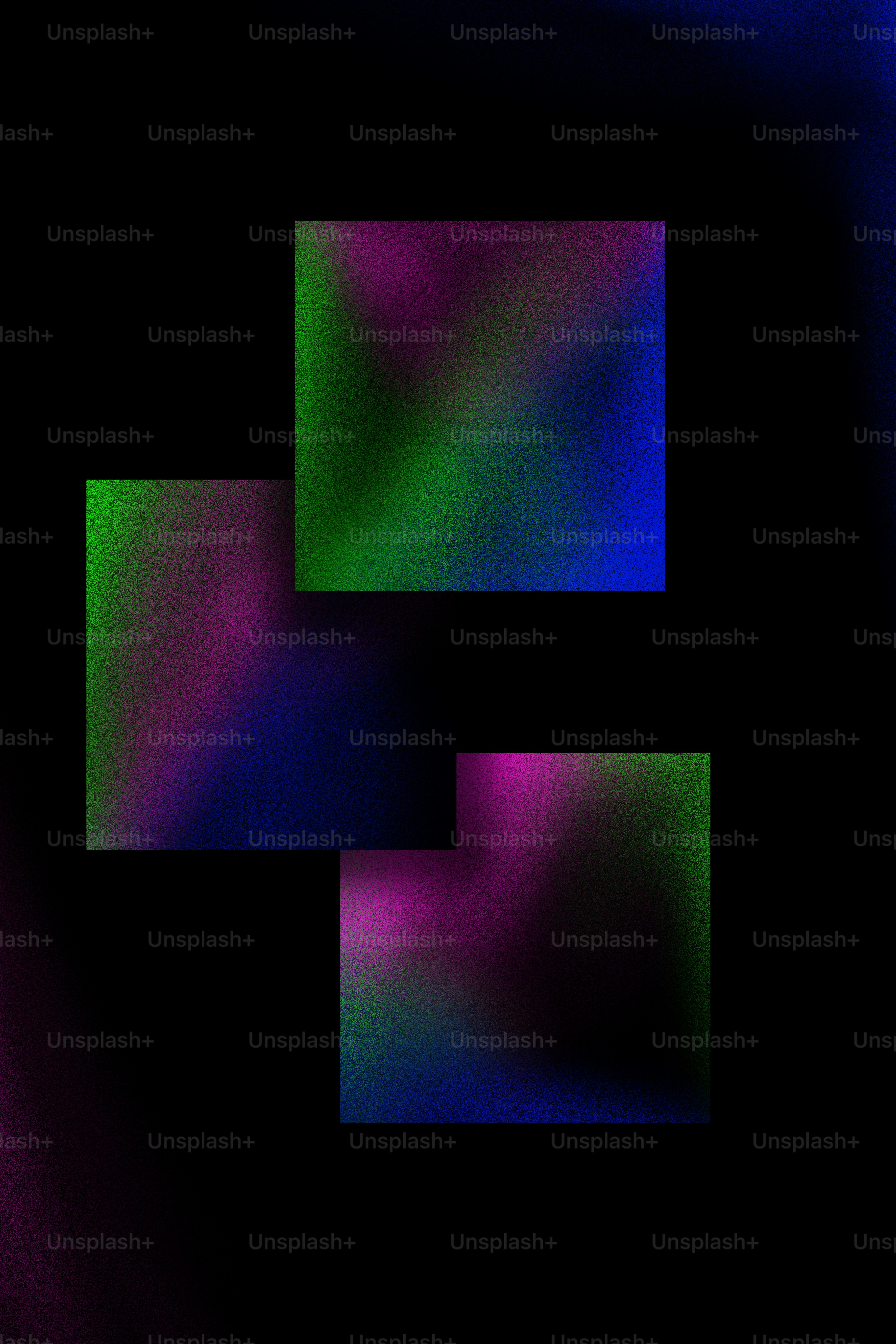 Un fond noir avec un rectangle multicolore photo – Image de Papier ...