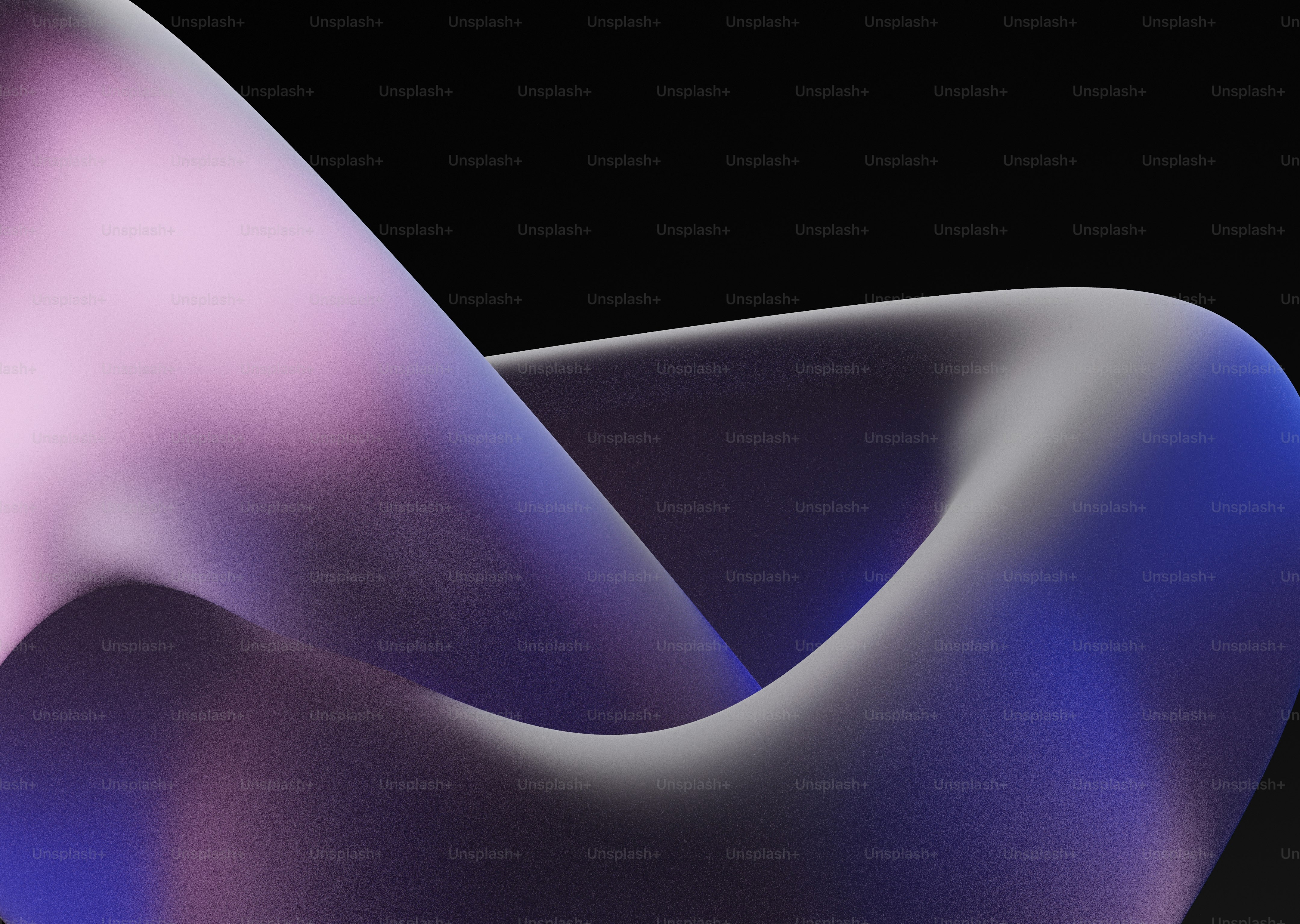 A close up of a purple and blue object photo – Dark mode wallpaper ...