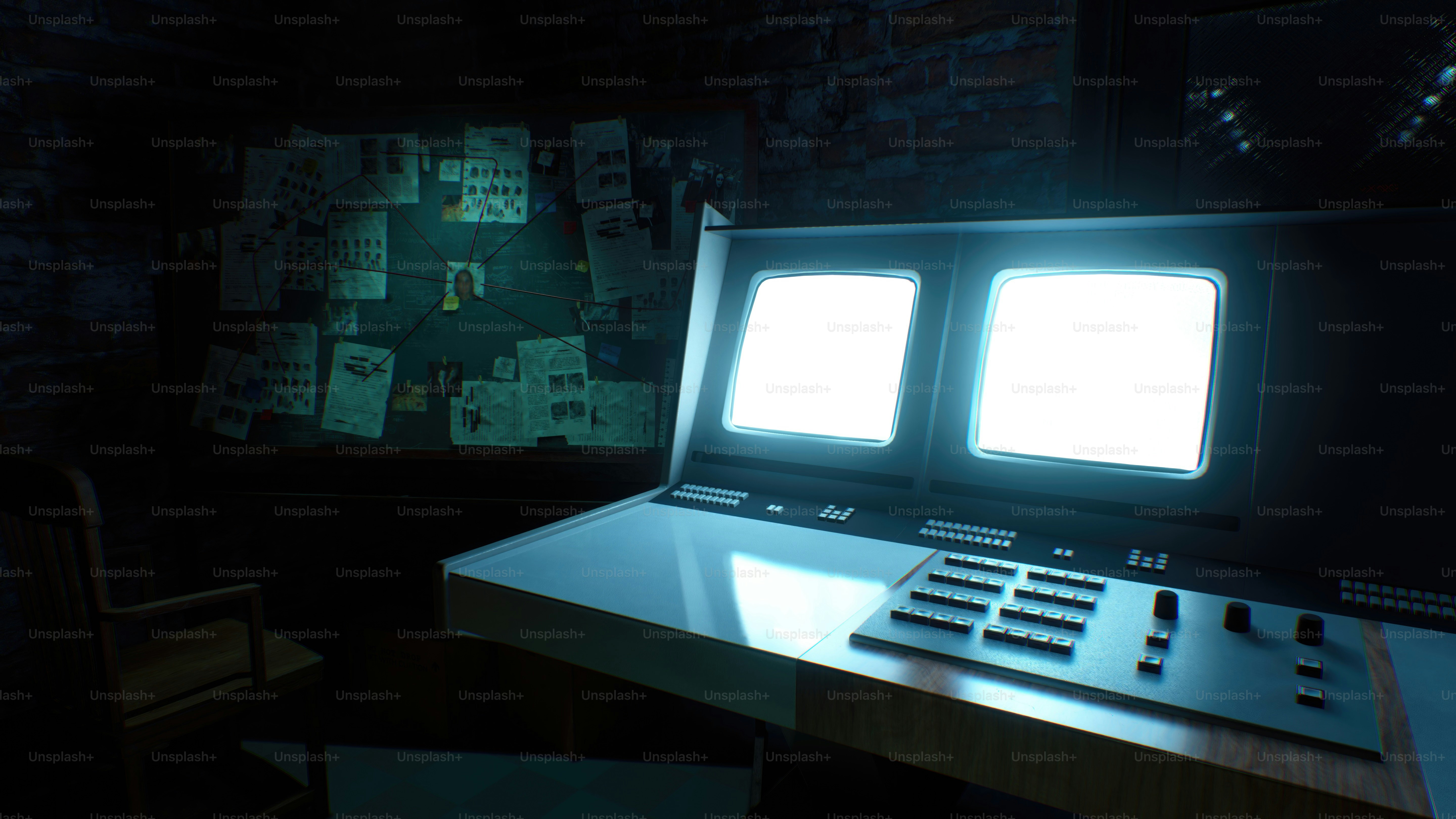 An old computer sitting on top of a desk photo – 90s Image on Unsplash