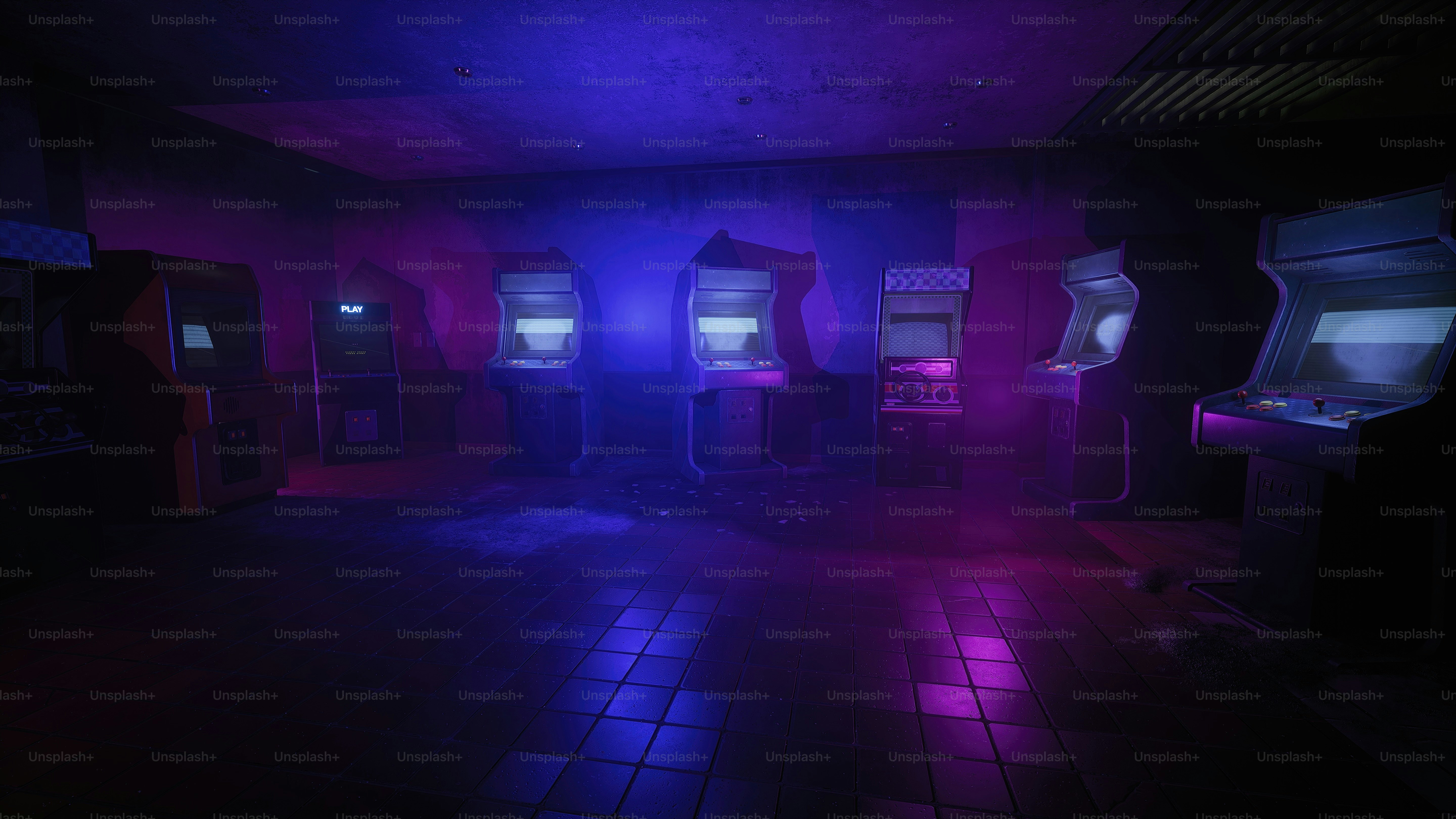 A room with a lot of machines in it photo – Computer Image on Unsplash