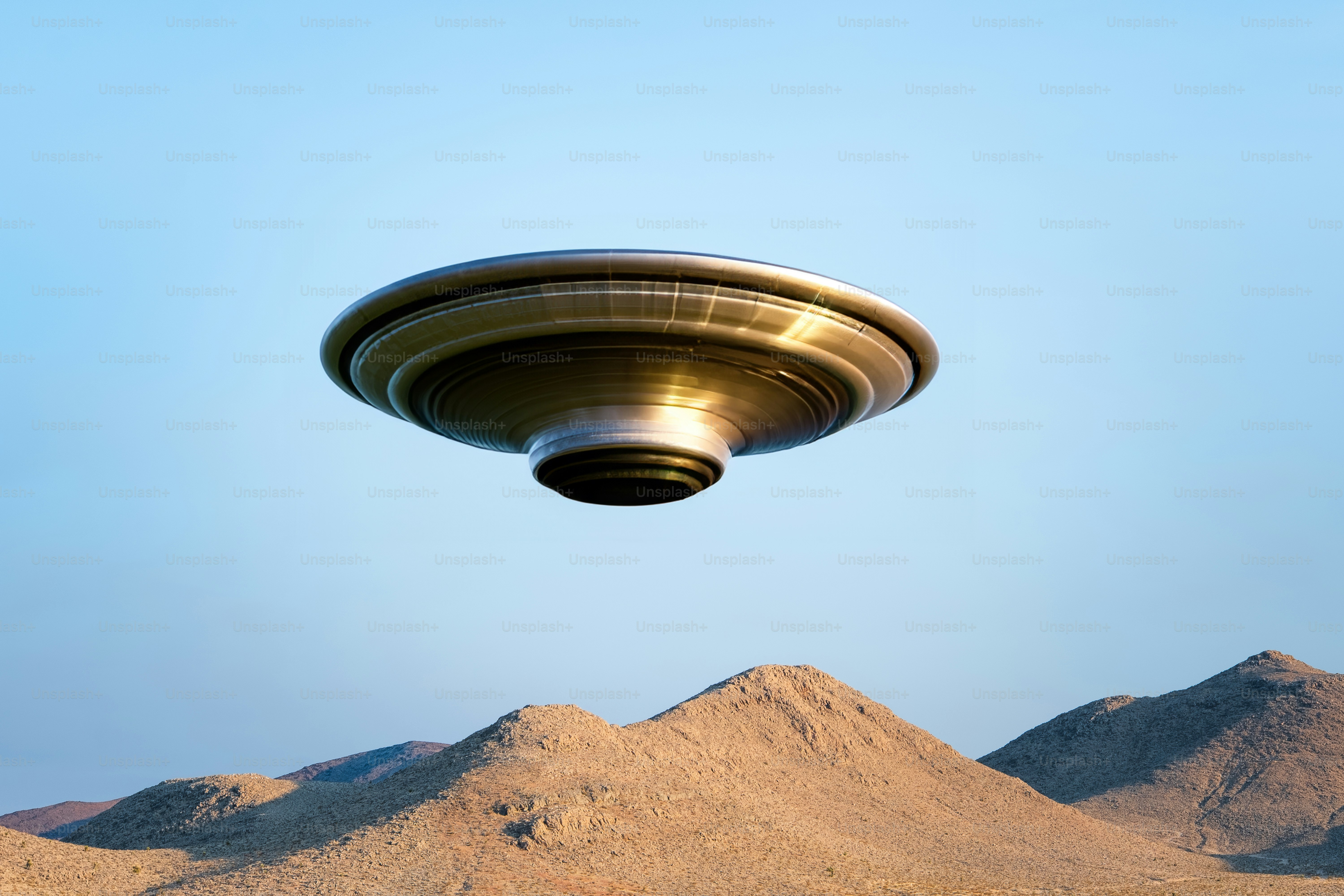 A flying object in the sky over some rocks photo – Ufo Image on Unsplash