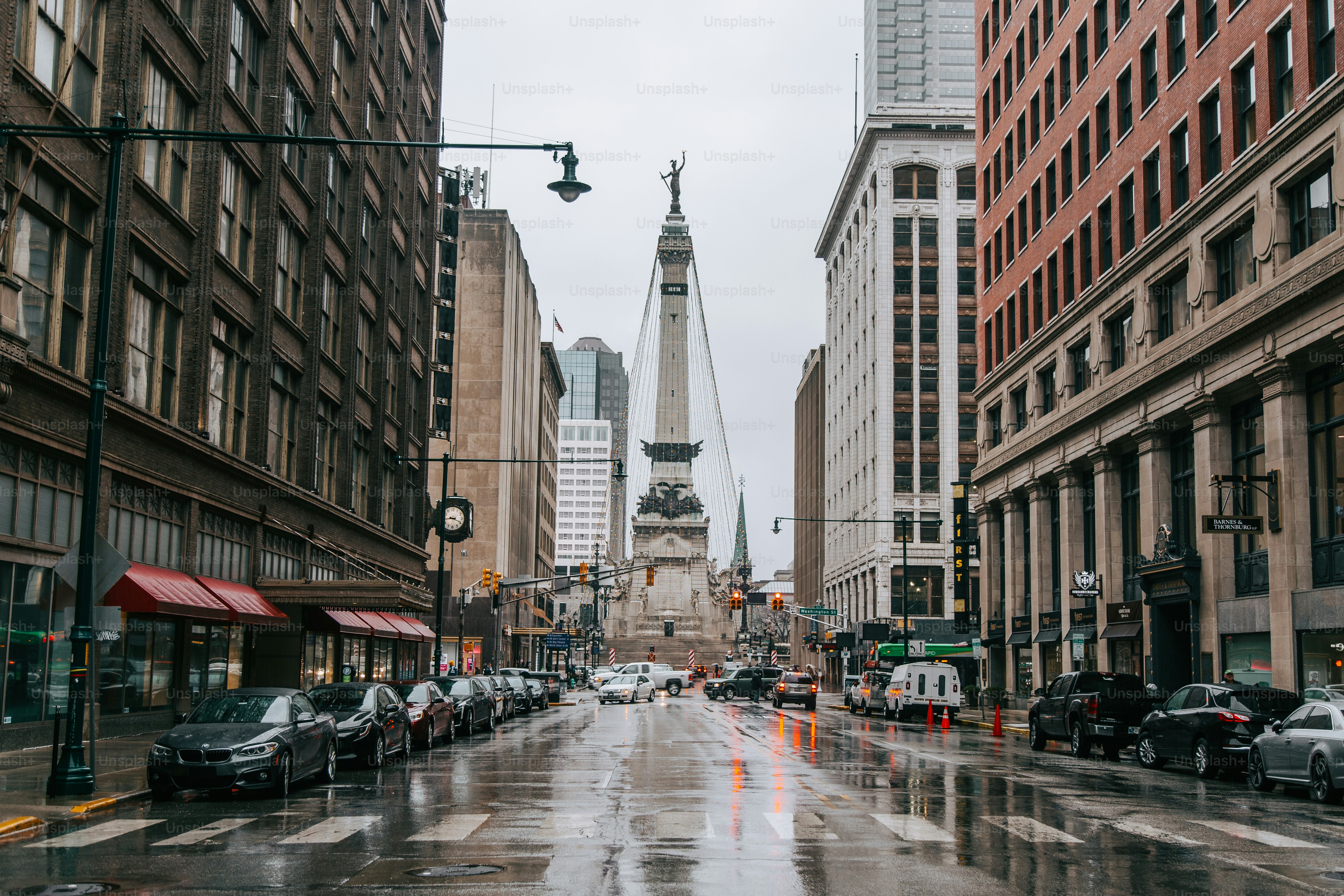 Outdoor shots of Indianapolis in the winter. photo – Travel ...