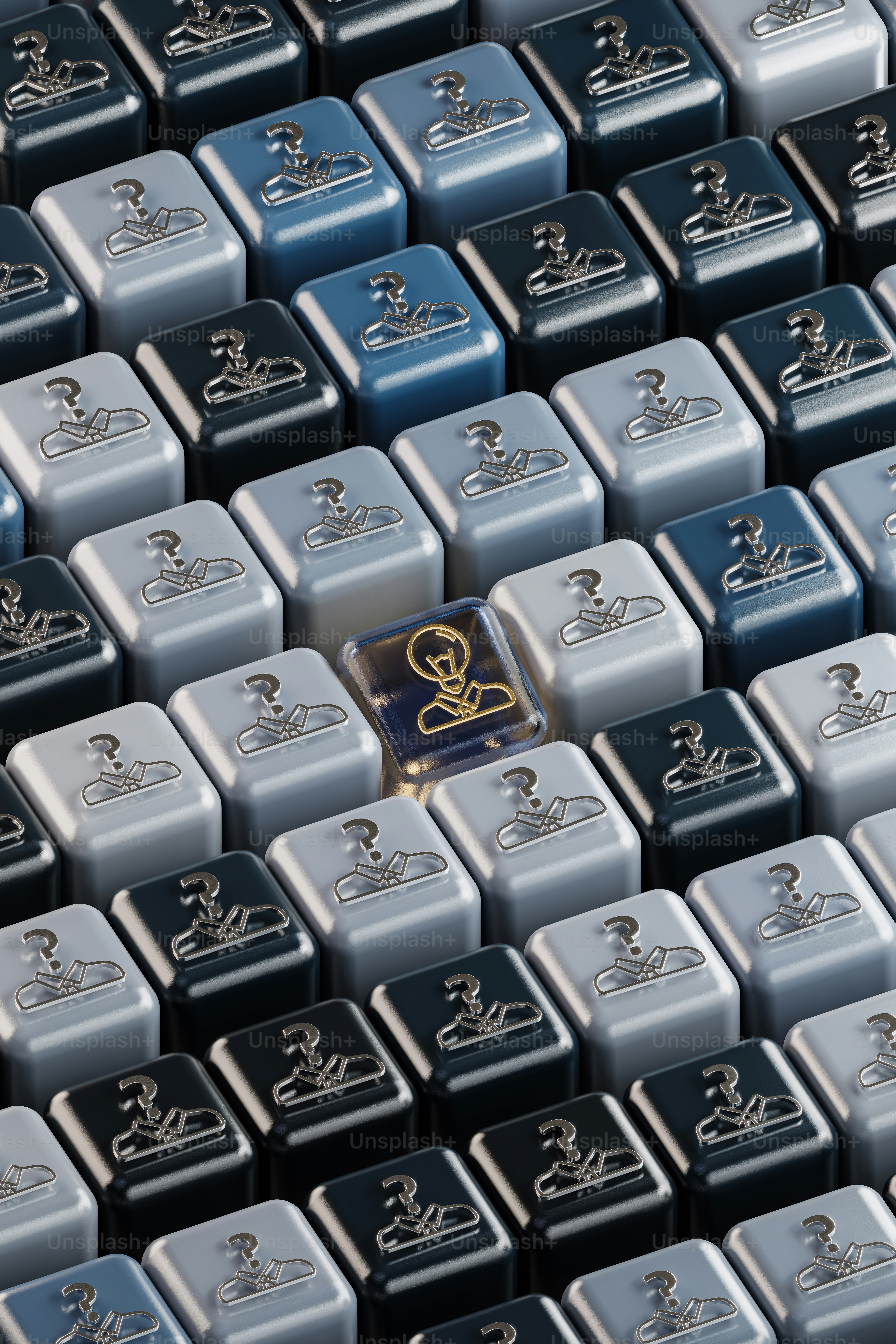 A close up of a computer keyboard with many keys photo – Ambition Image ...