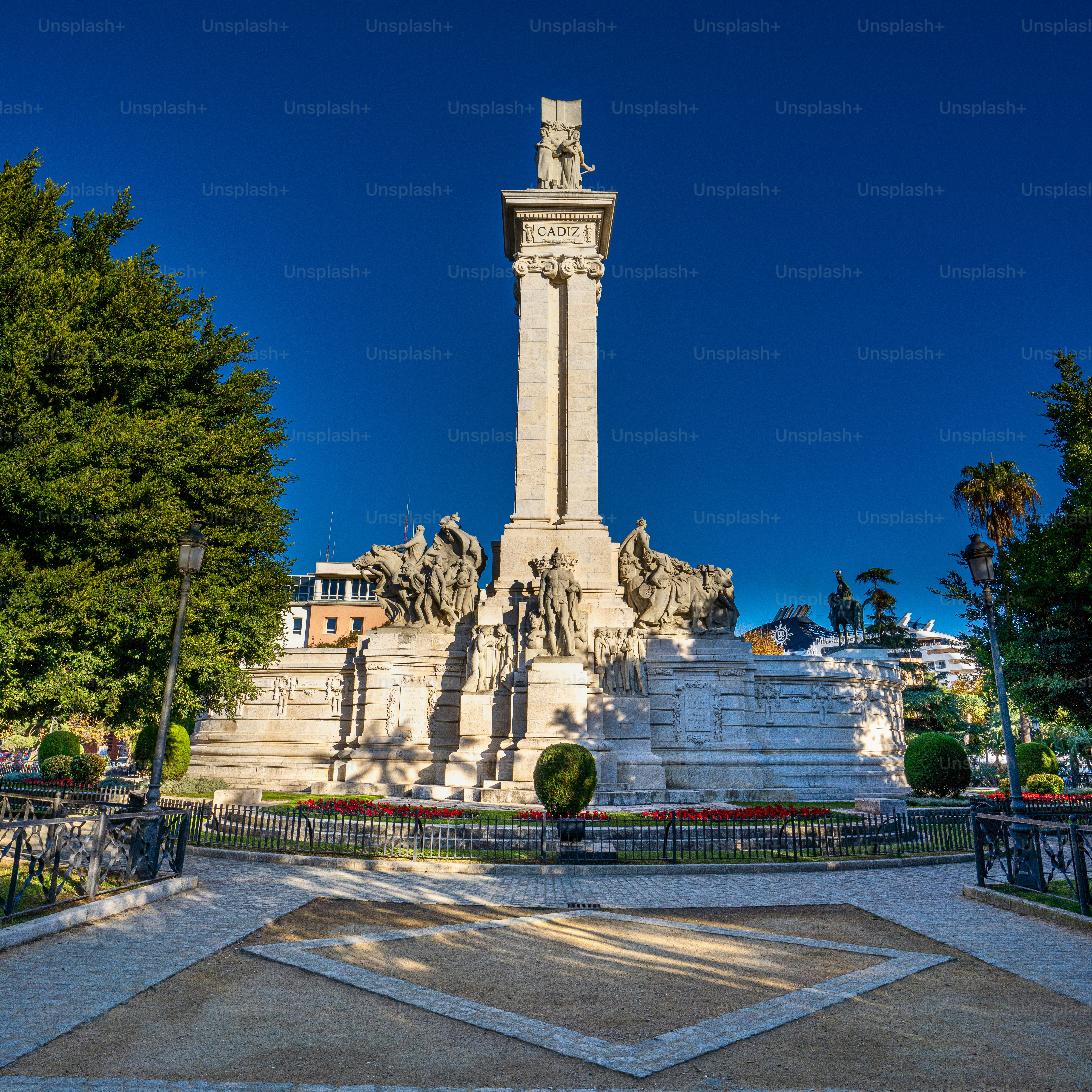 Monument to the Constitution of 1812, Cadiz, Andalucia in Spain photo ...