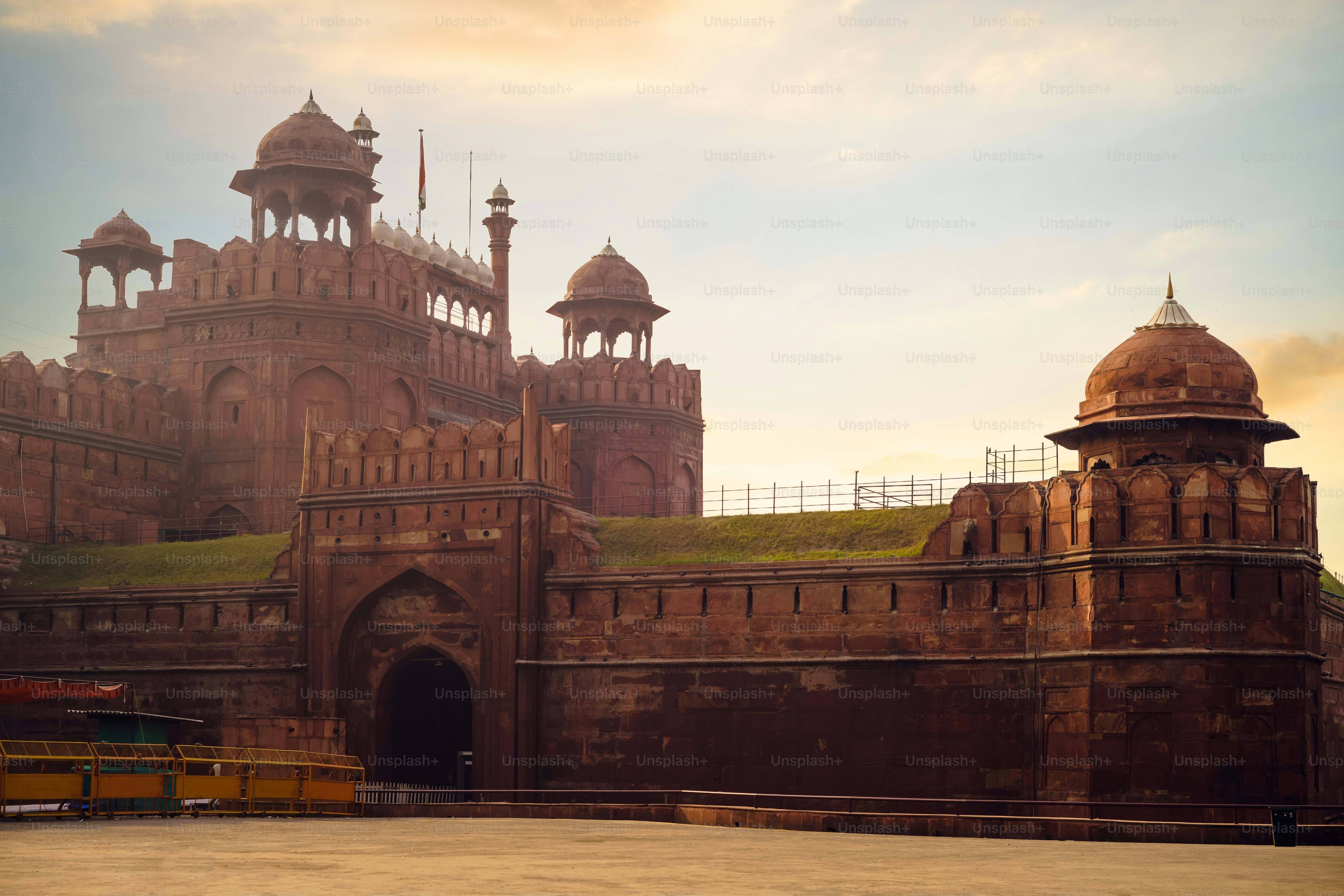 Lahori Gate of red fort, Lal Qila, in old delhi, india photo ...