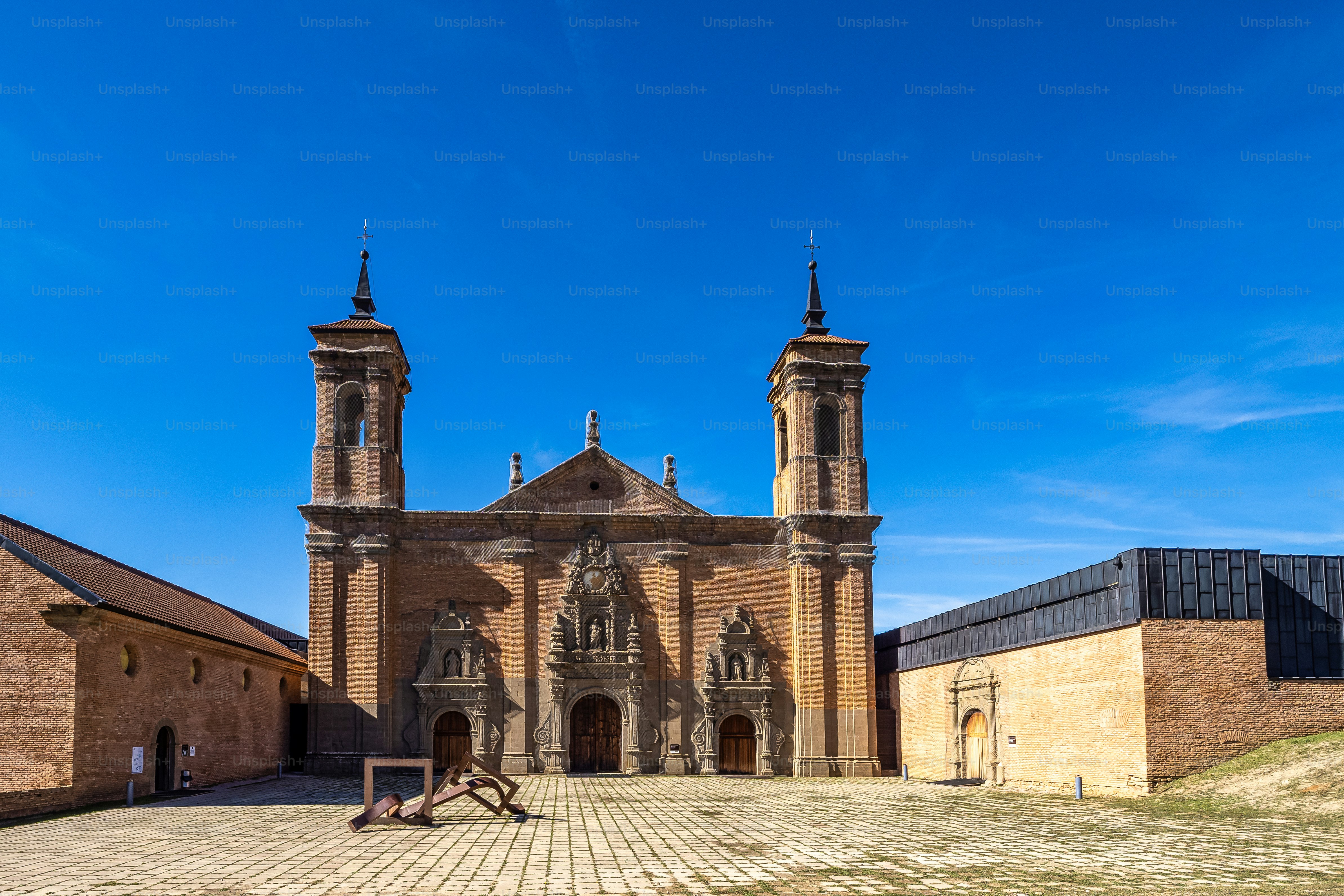 The new Royal Monastery Of San Juan De La Pena near Jaca. Huesca ...