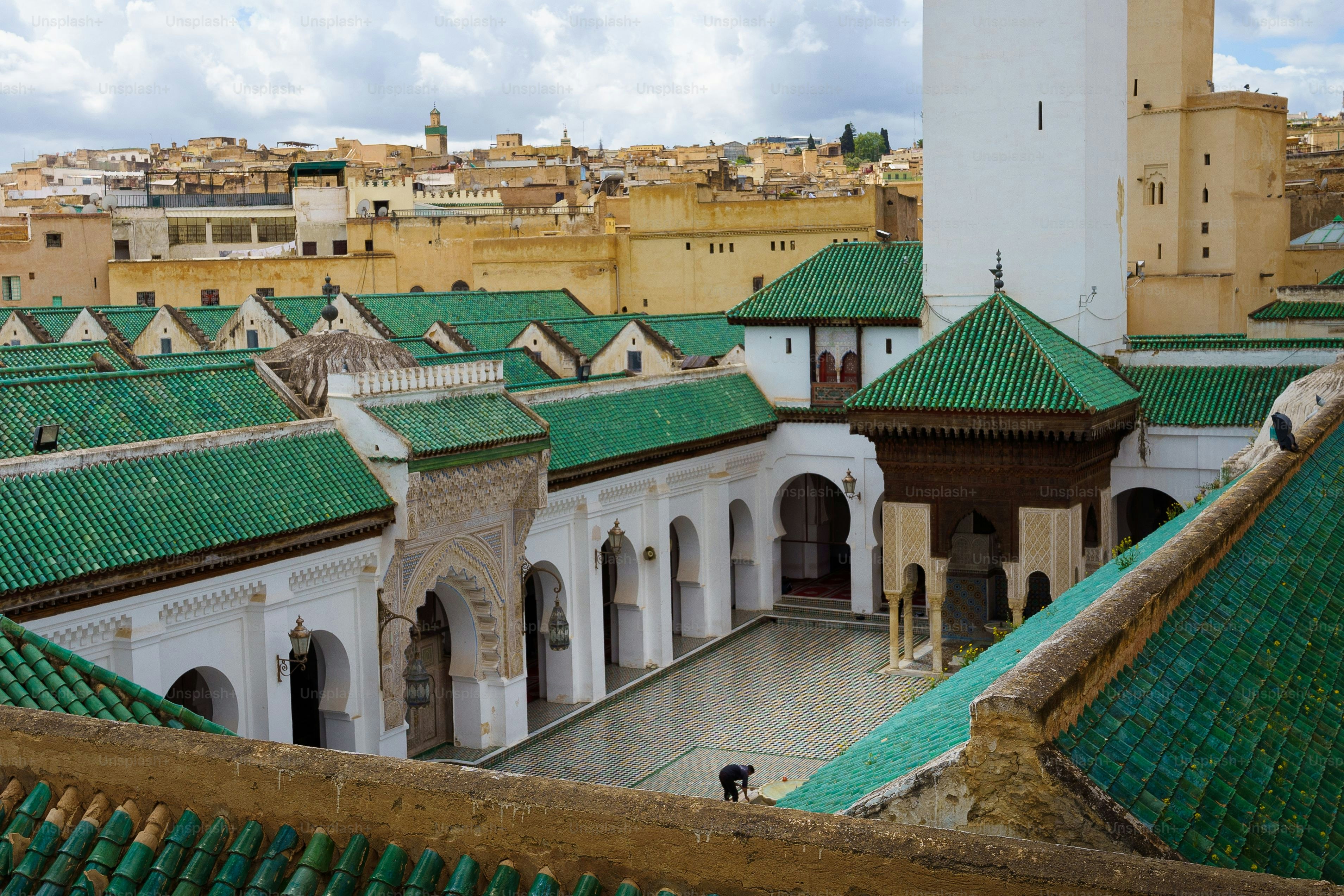 The al-Qarawiyyin Mosque and University in Fes, Morocco photo ...