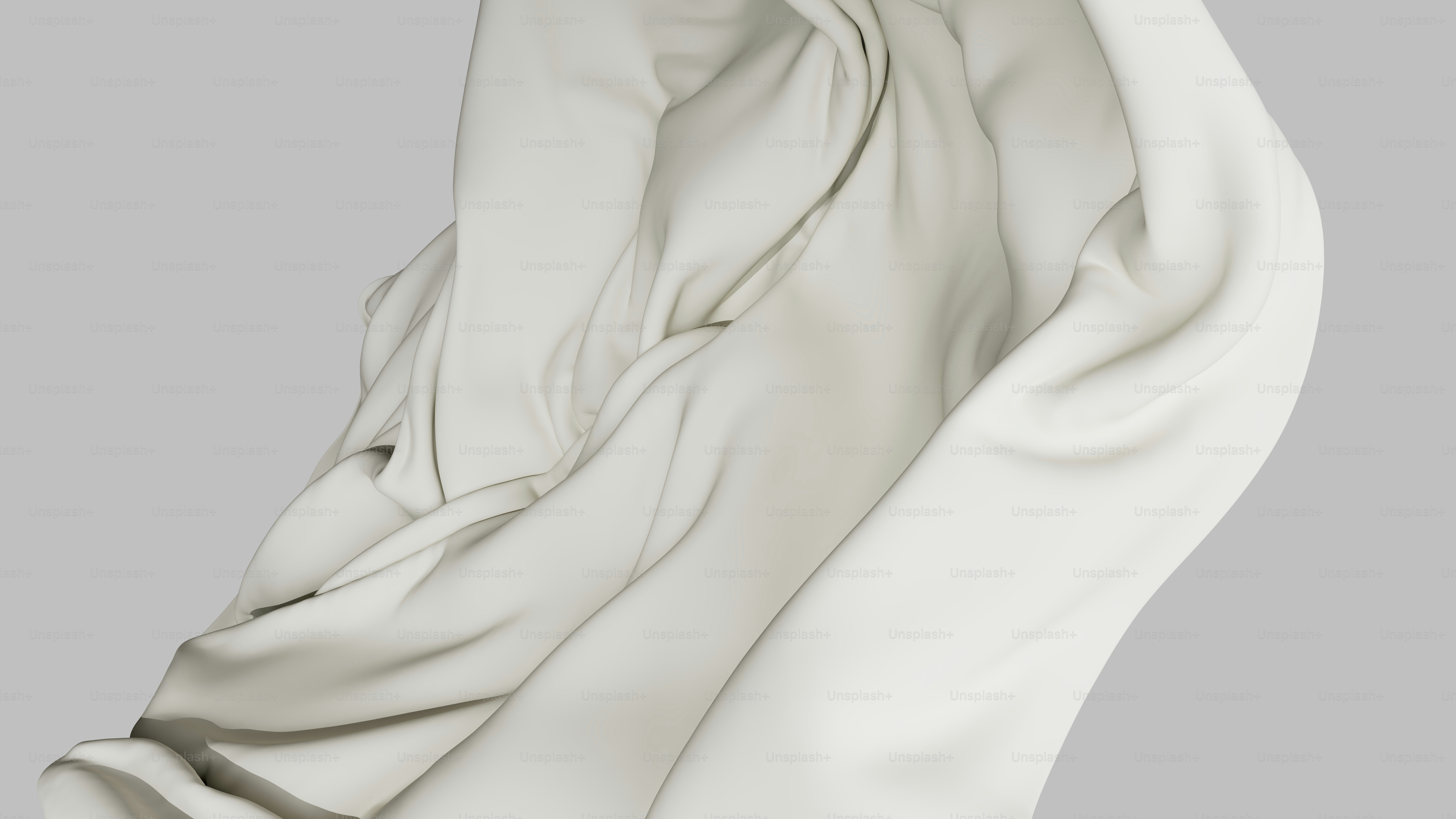 A close up of a white cloth on a gray background photo – Wallpaper ...