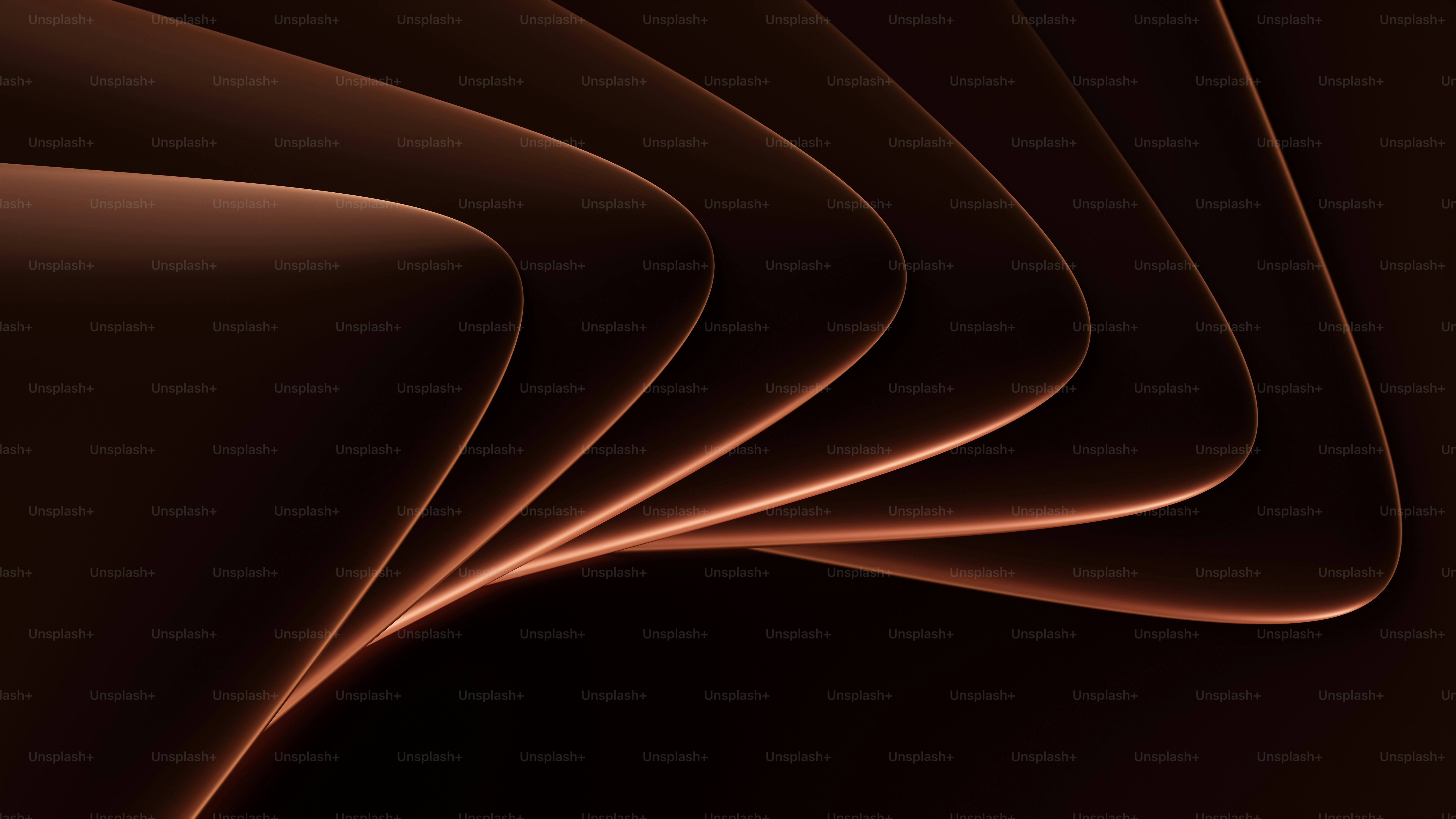 Foto Un grupo de líneas que están sobre un fondo marrón – 3d Imagen en ...