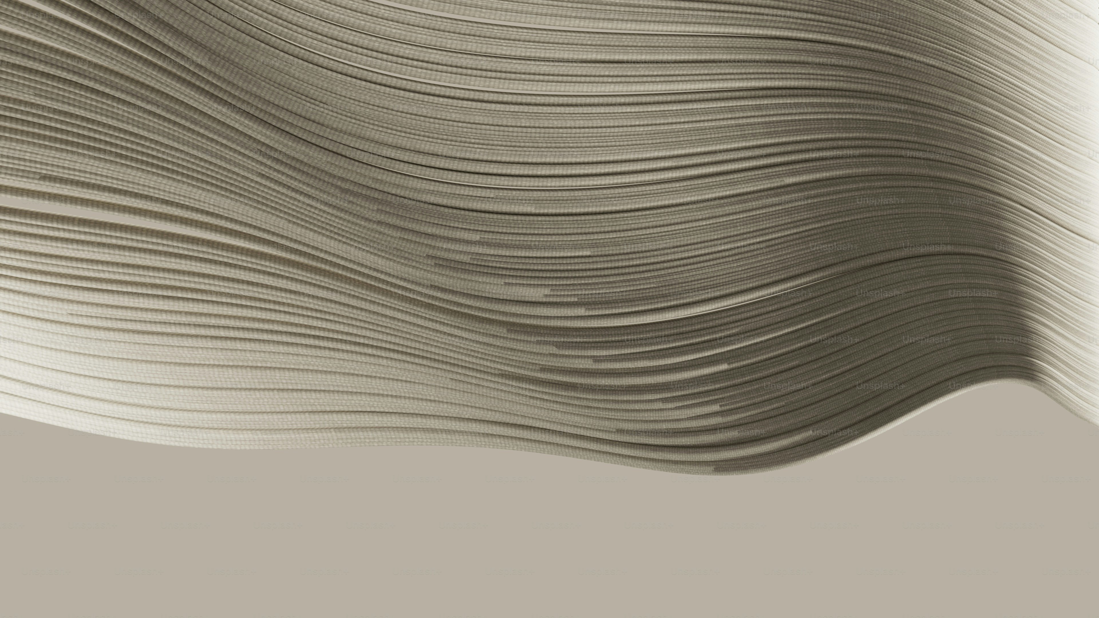 A close up of a white object with wavy lines photo – Muted colors Image ...