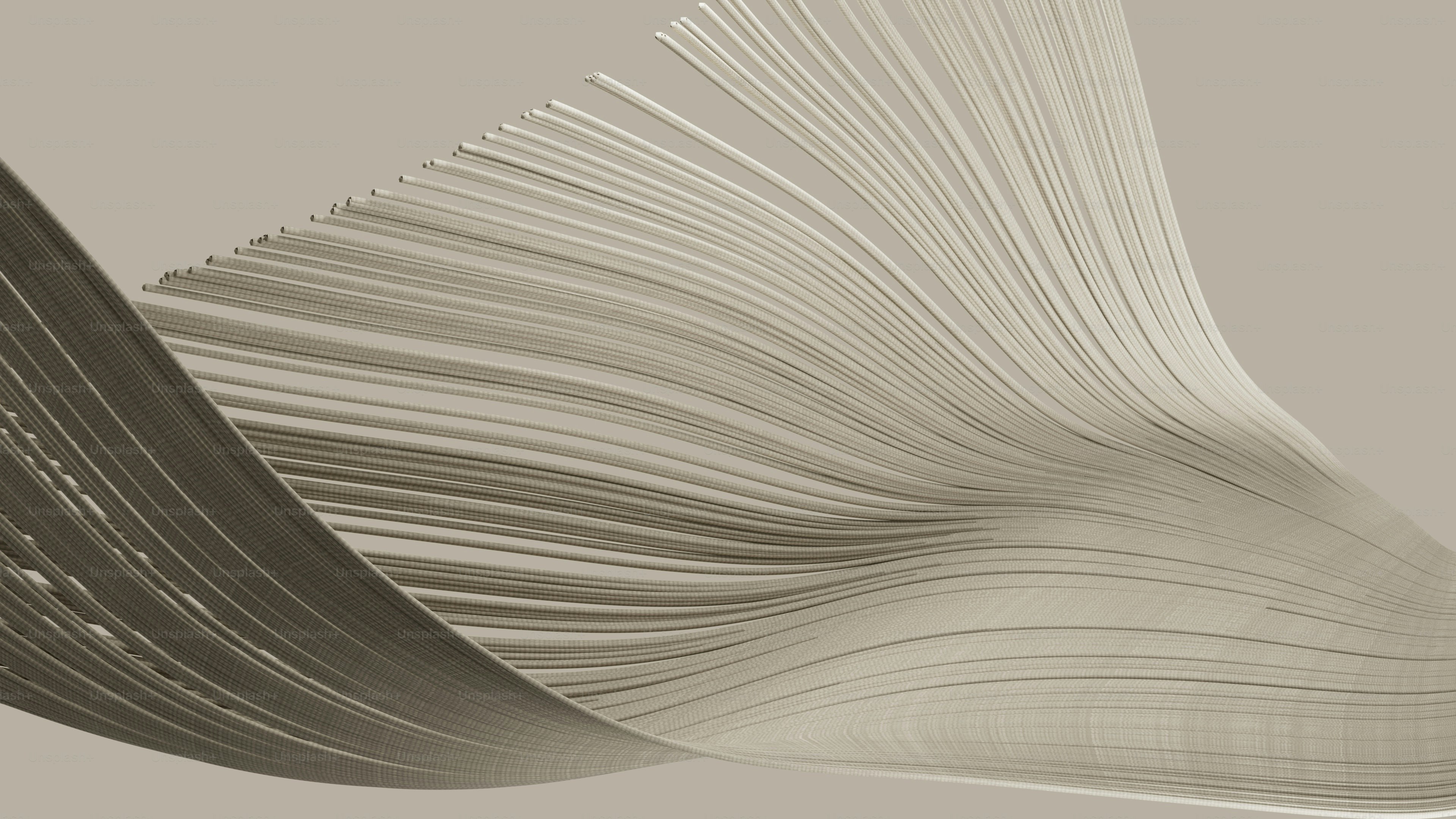 A close up of a white object with wavy lines photo – Wallpaper Image on ...