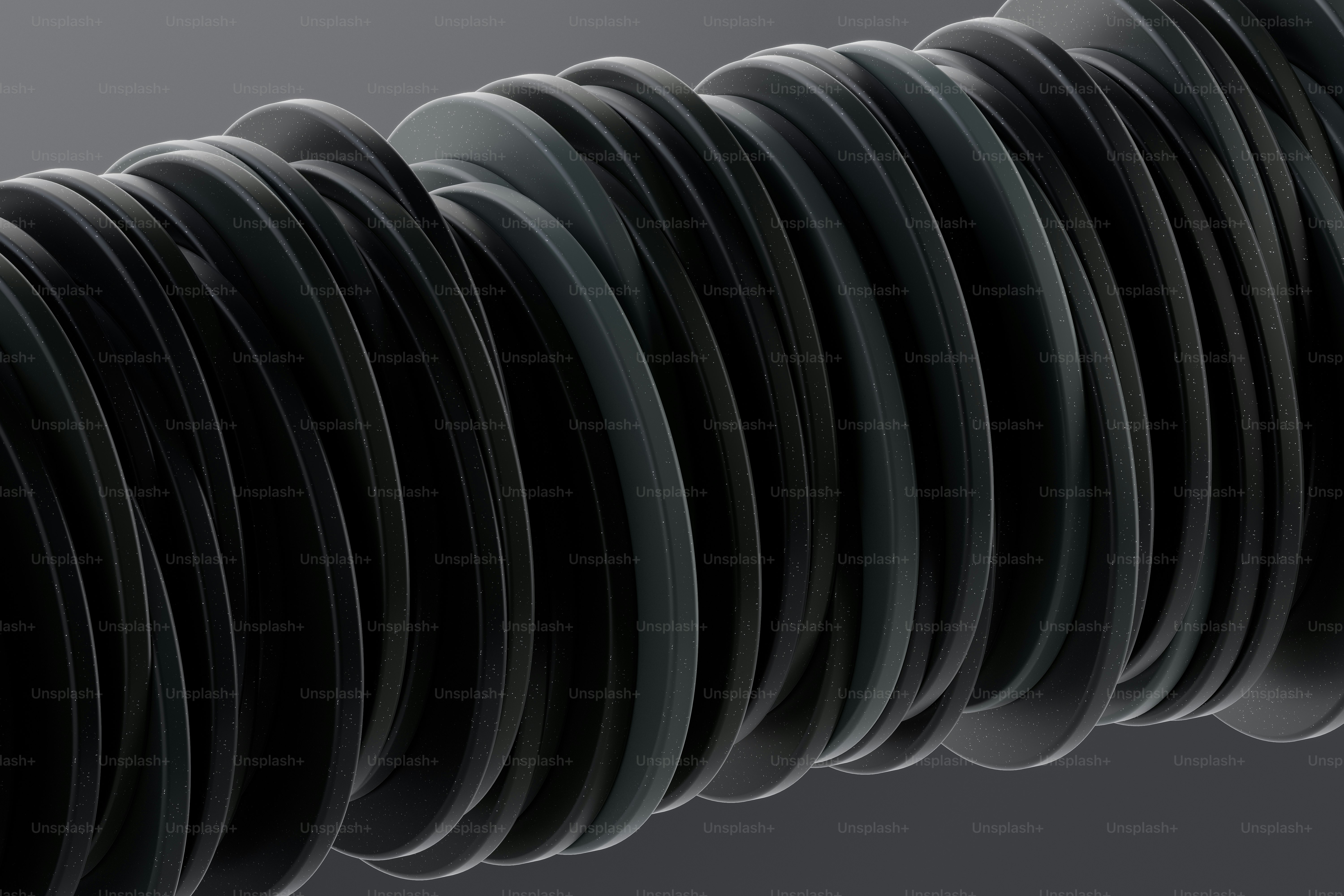 A black and white photo of a curved object photo – Dark mode Image on ...