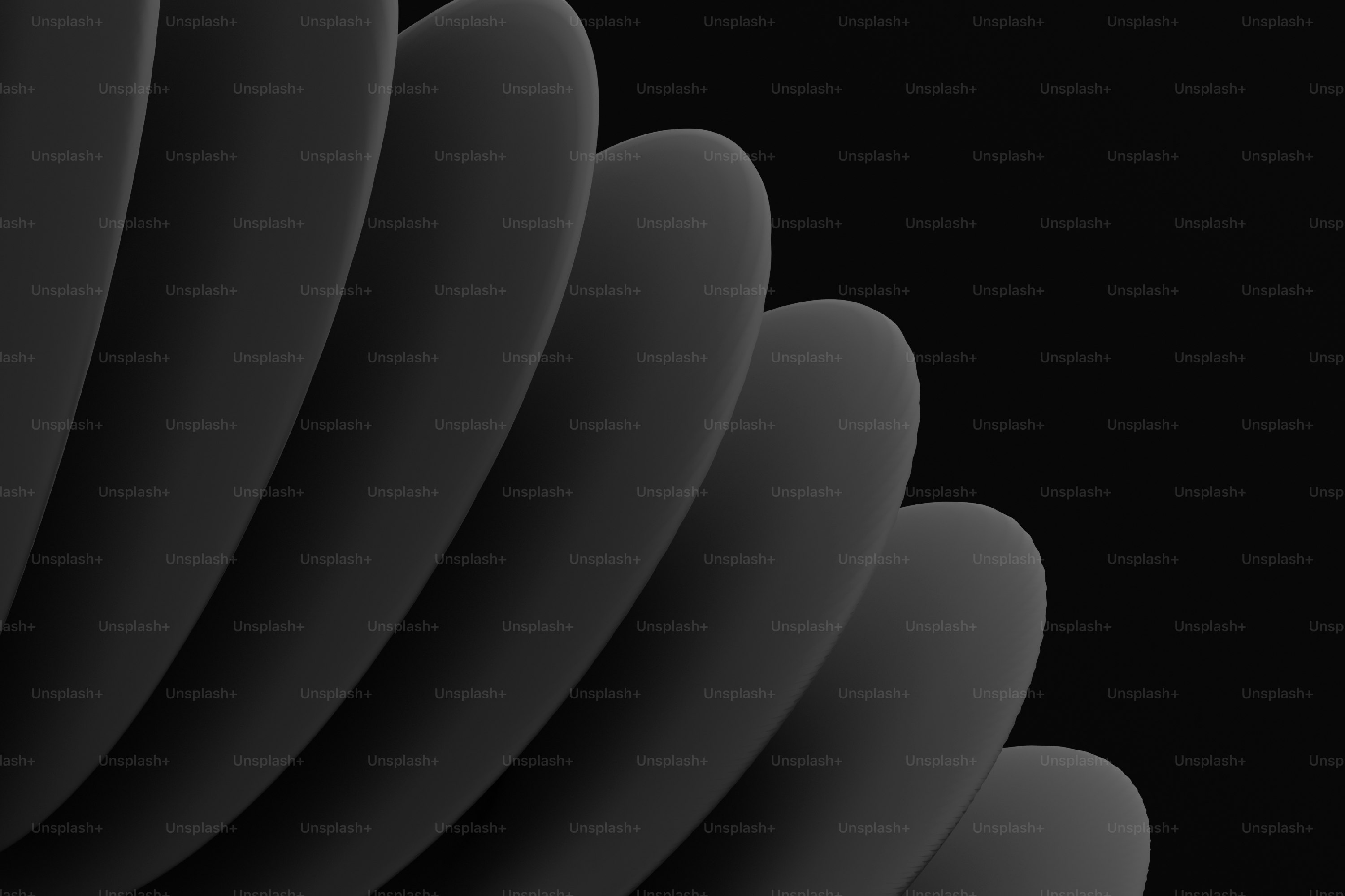 A black and white photo of a curved object photo – Gray Image on Unsplash