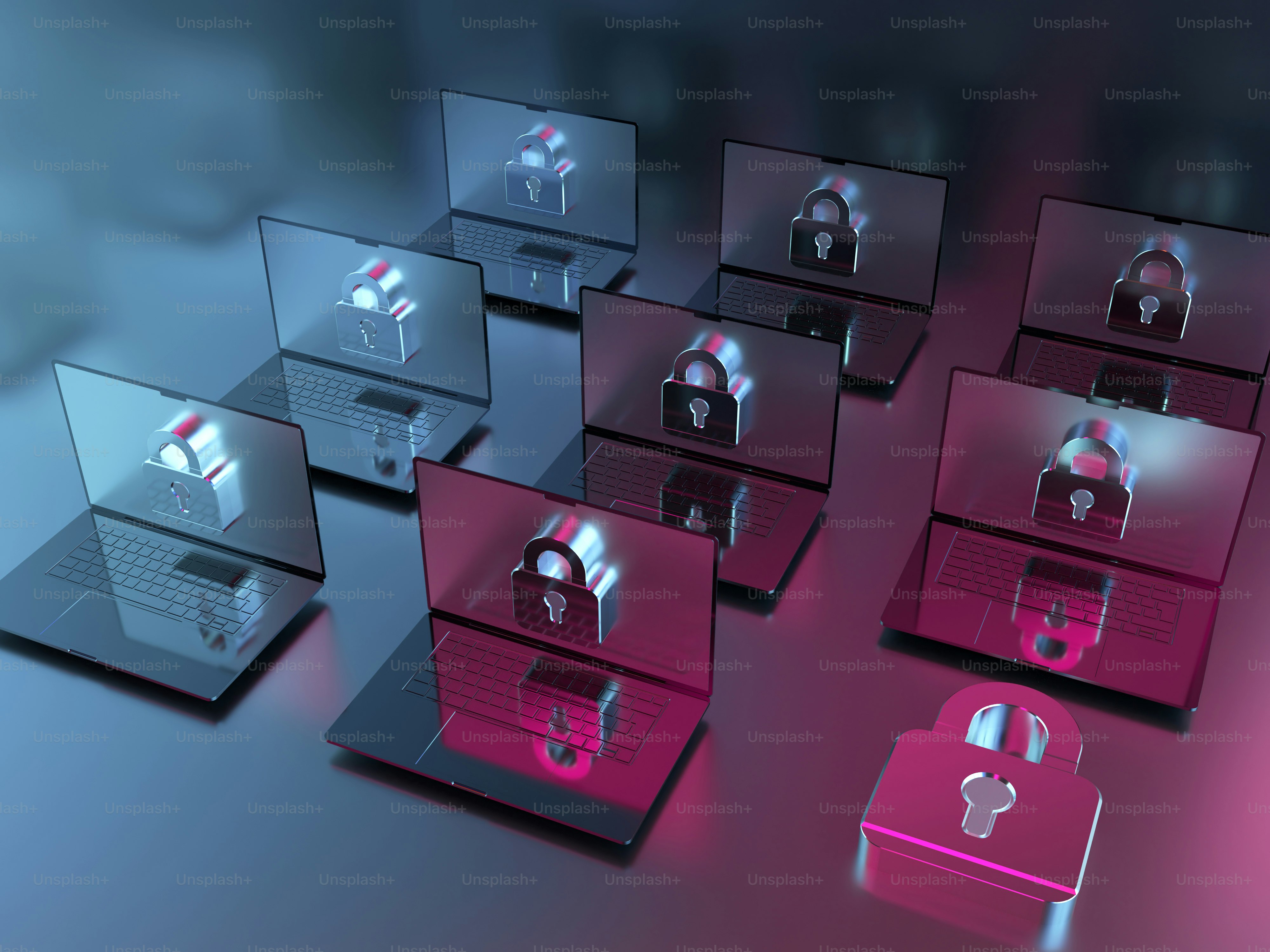 A laptop with a lock on the screen photo – Privacy Image on Unsplash