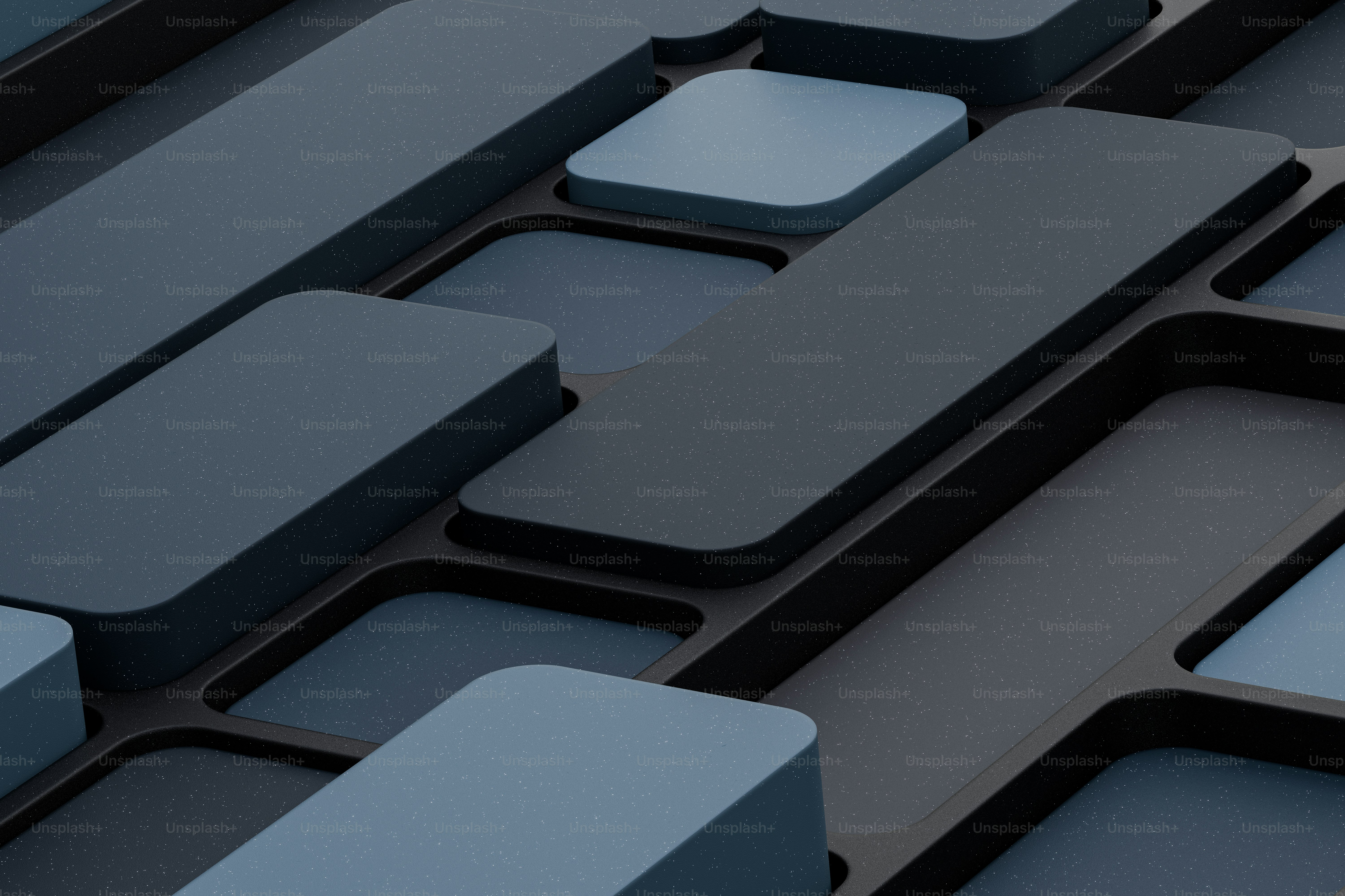 A close up of a computer keyboard with many different colors photo ...