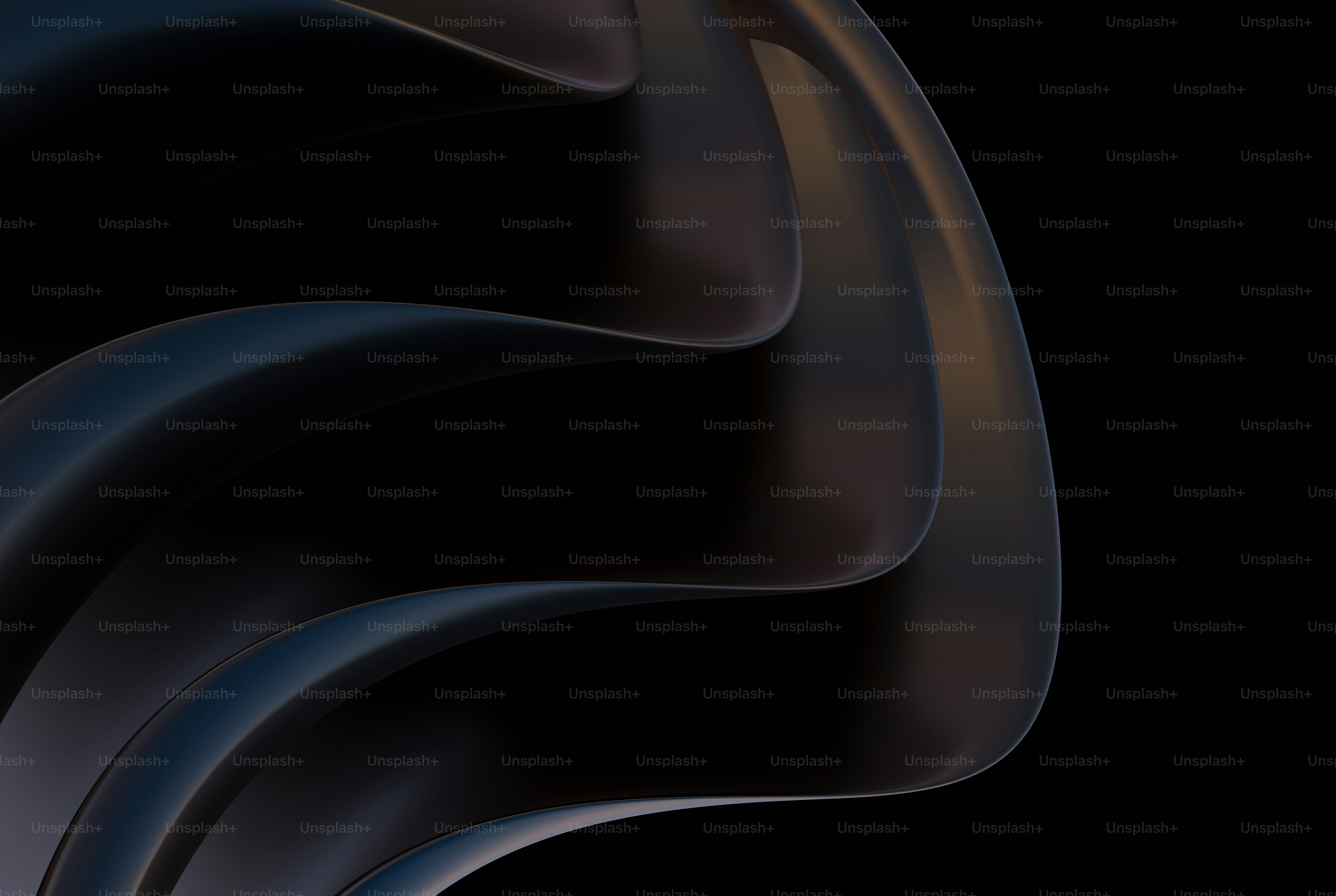 A black background with a wavy design photo – Curves Image on Unsplash