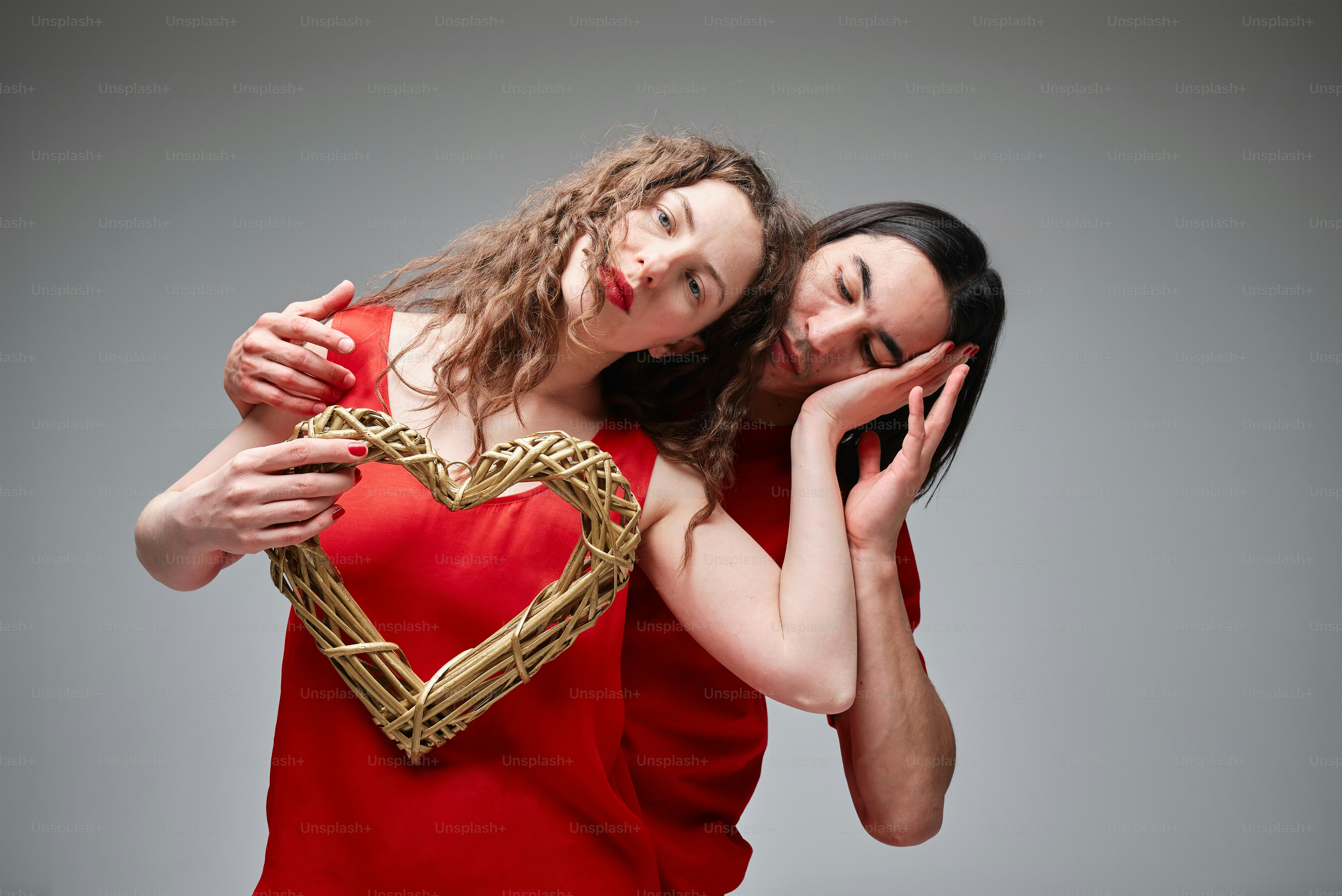 A couple of people that are hugging each other photo – Valentine Image ...