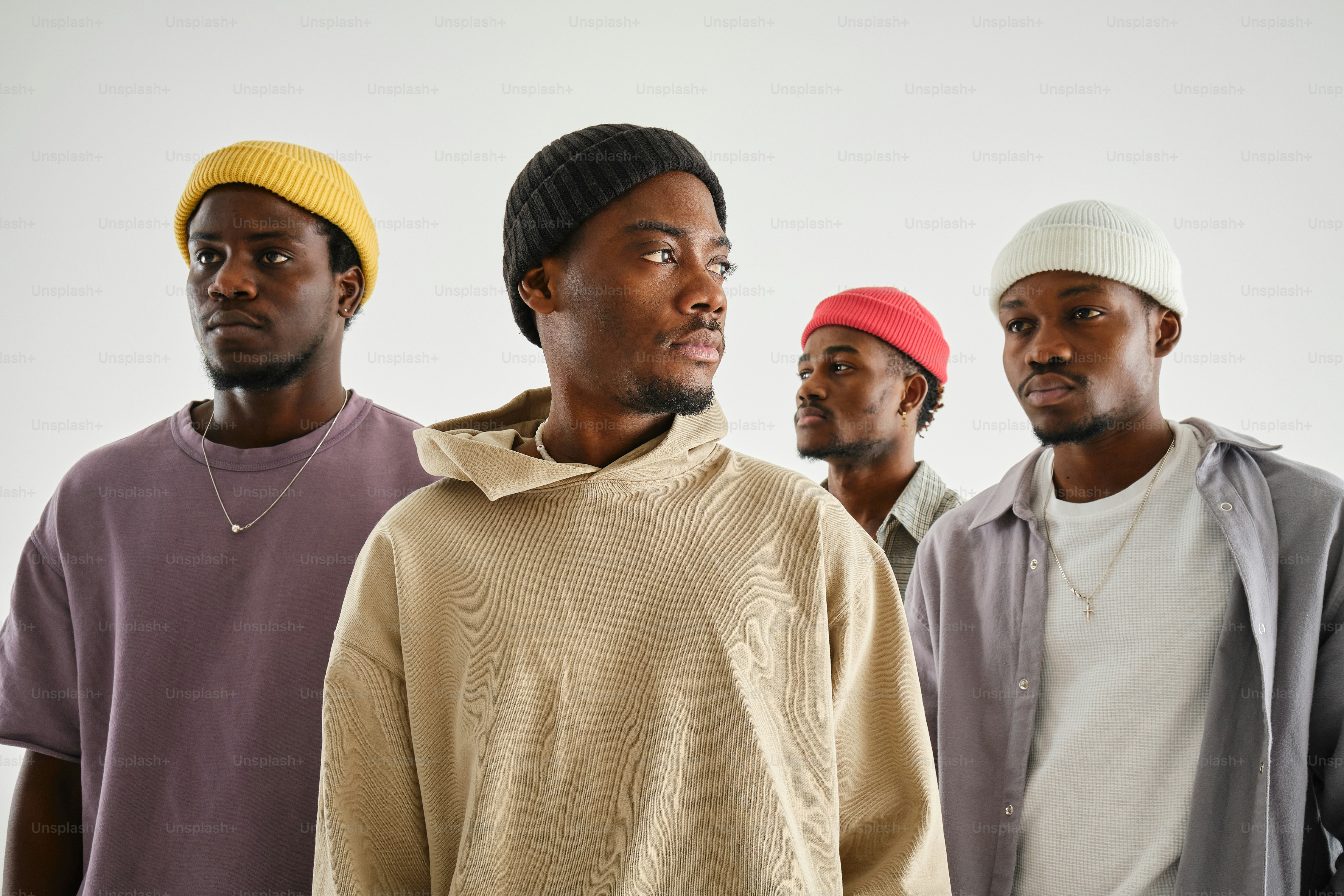A group of young men standing next to each other photo – Brotherhood ...