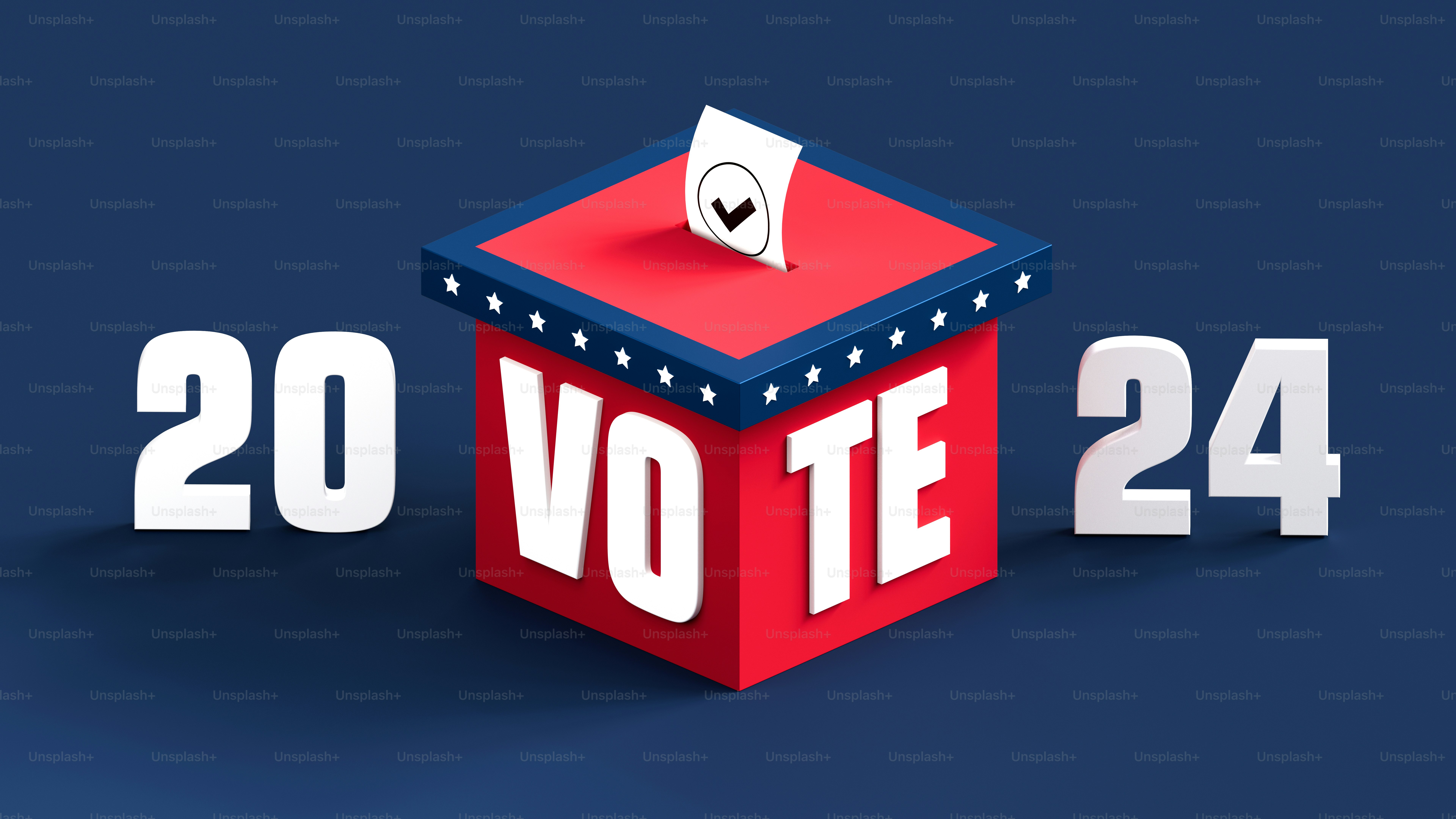 A voting box with a voting paper on top of it photo – Ballot box Image ...