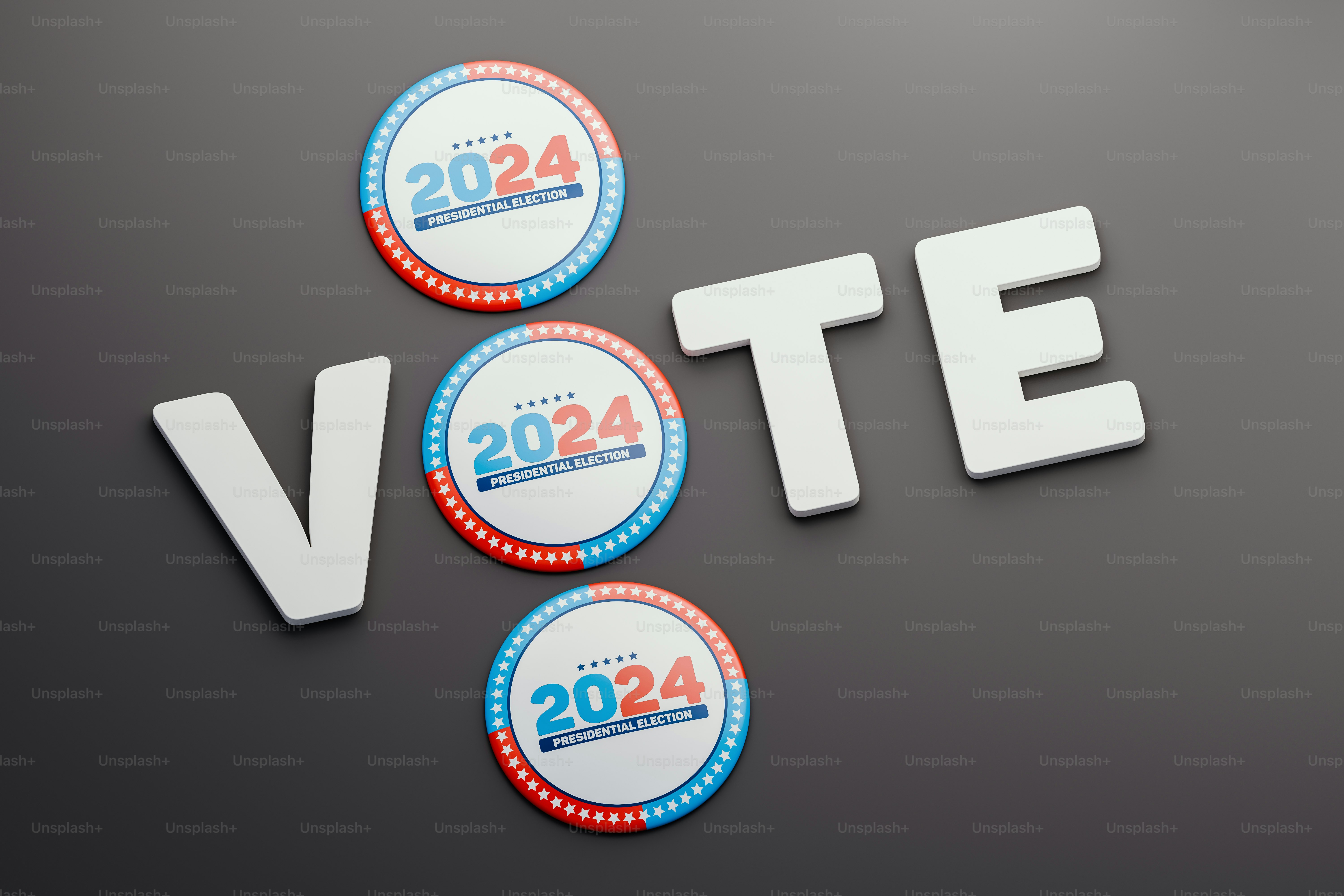 A button with the words i vote on it photo – Presidential election ...