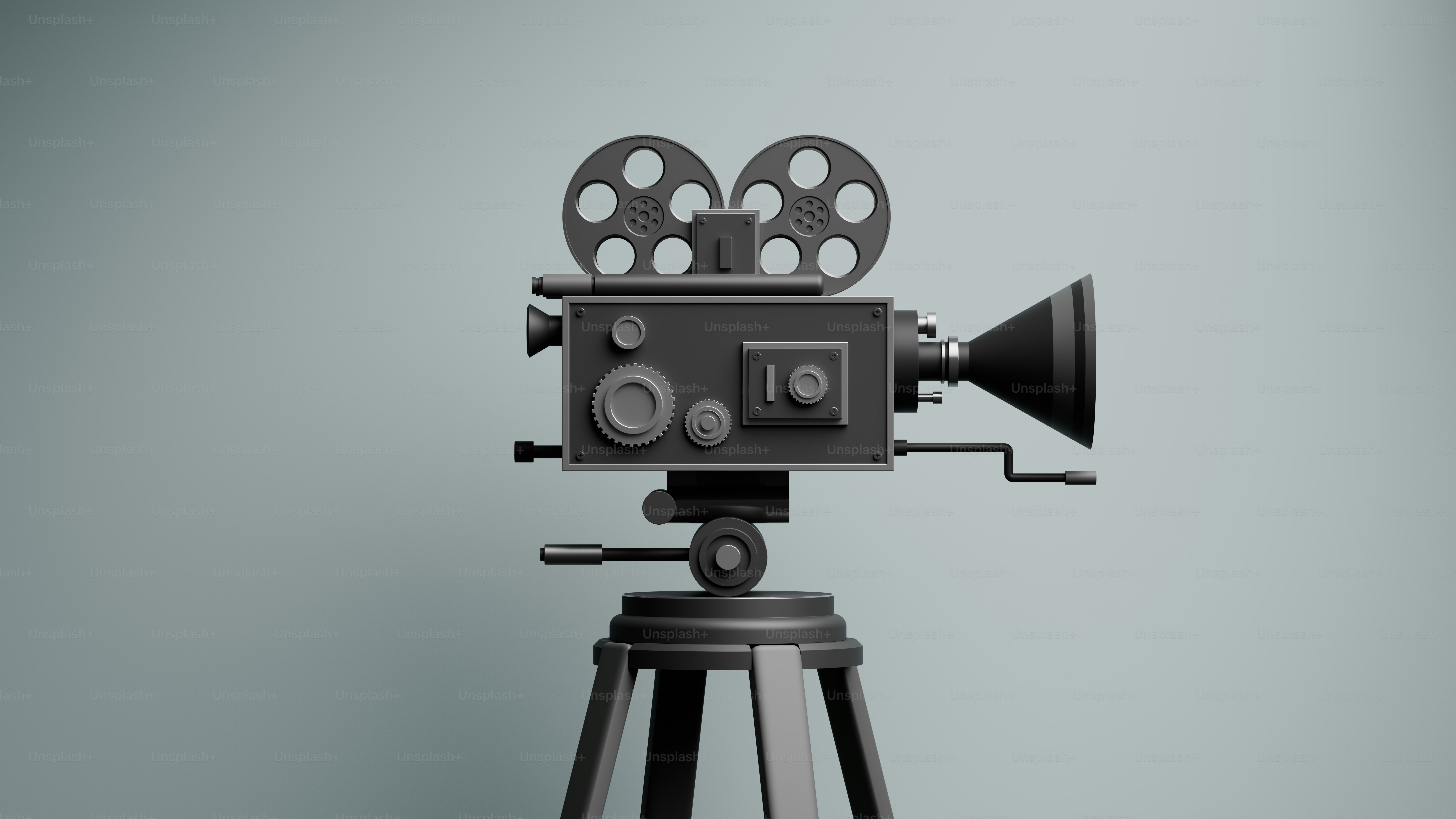 An old fashioned movie camera on a tripod photo – Film Image on Unsplash