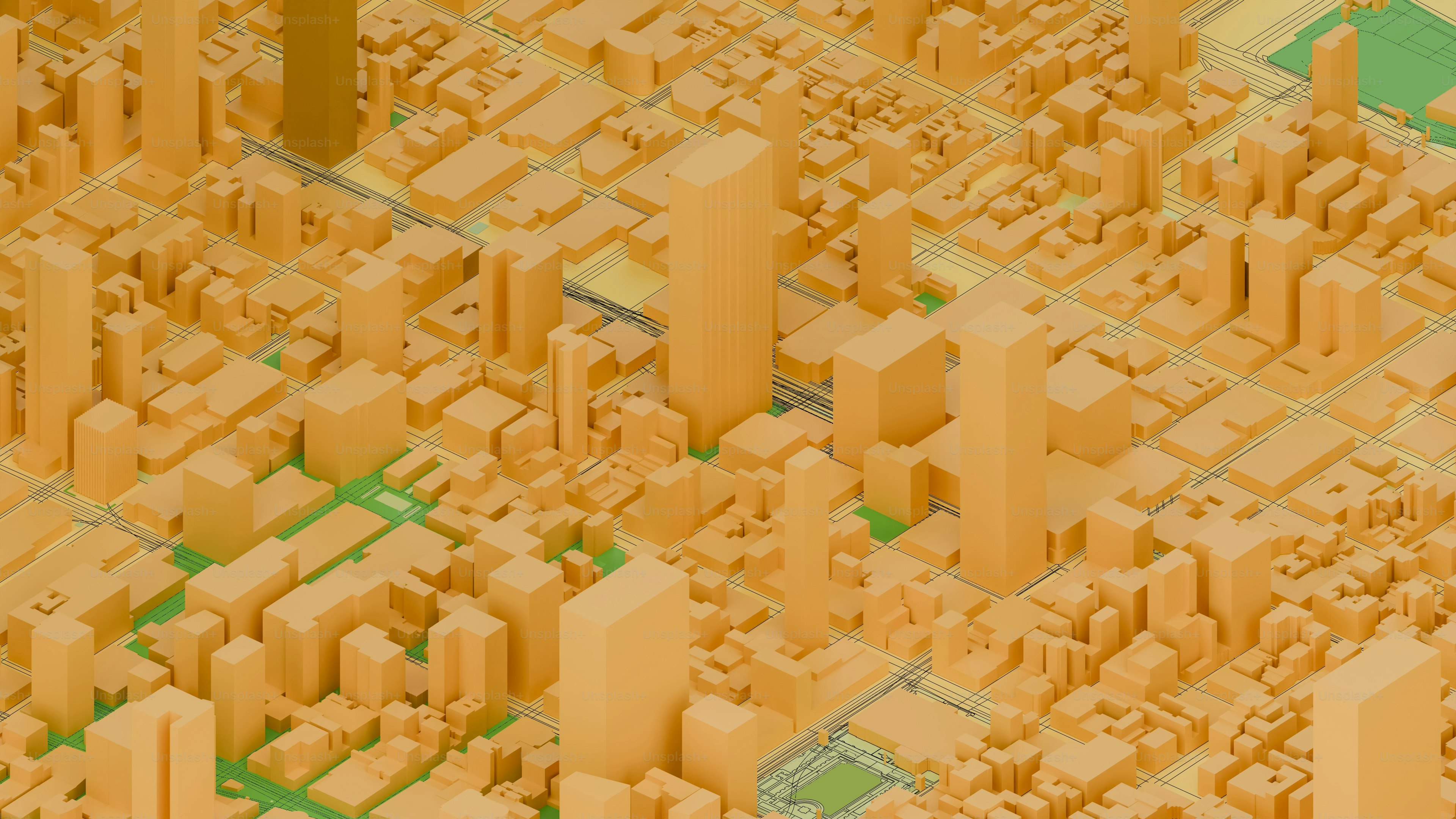 A very large city with lots of tall buildings photo – New york Image on ...