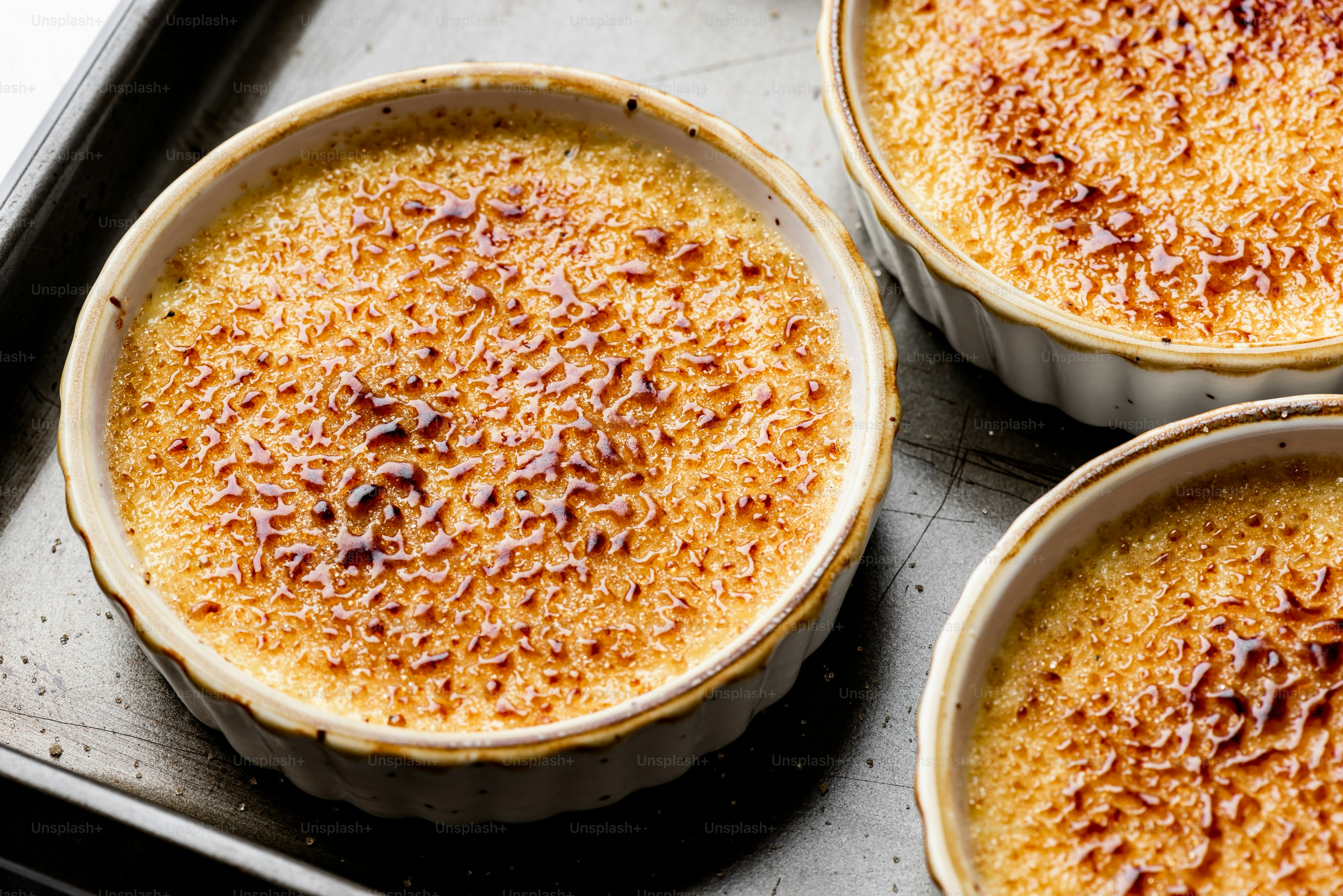 Three pies sitting on top of a baking pan photo – Food Image on Unsplash