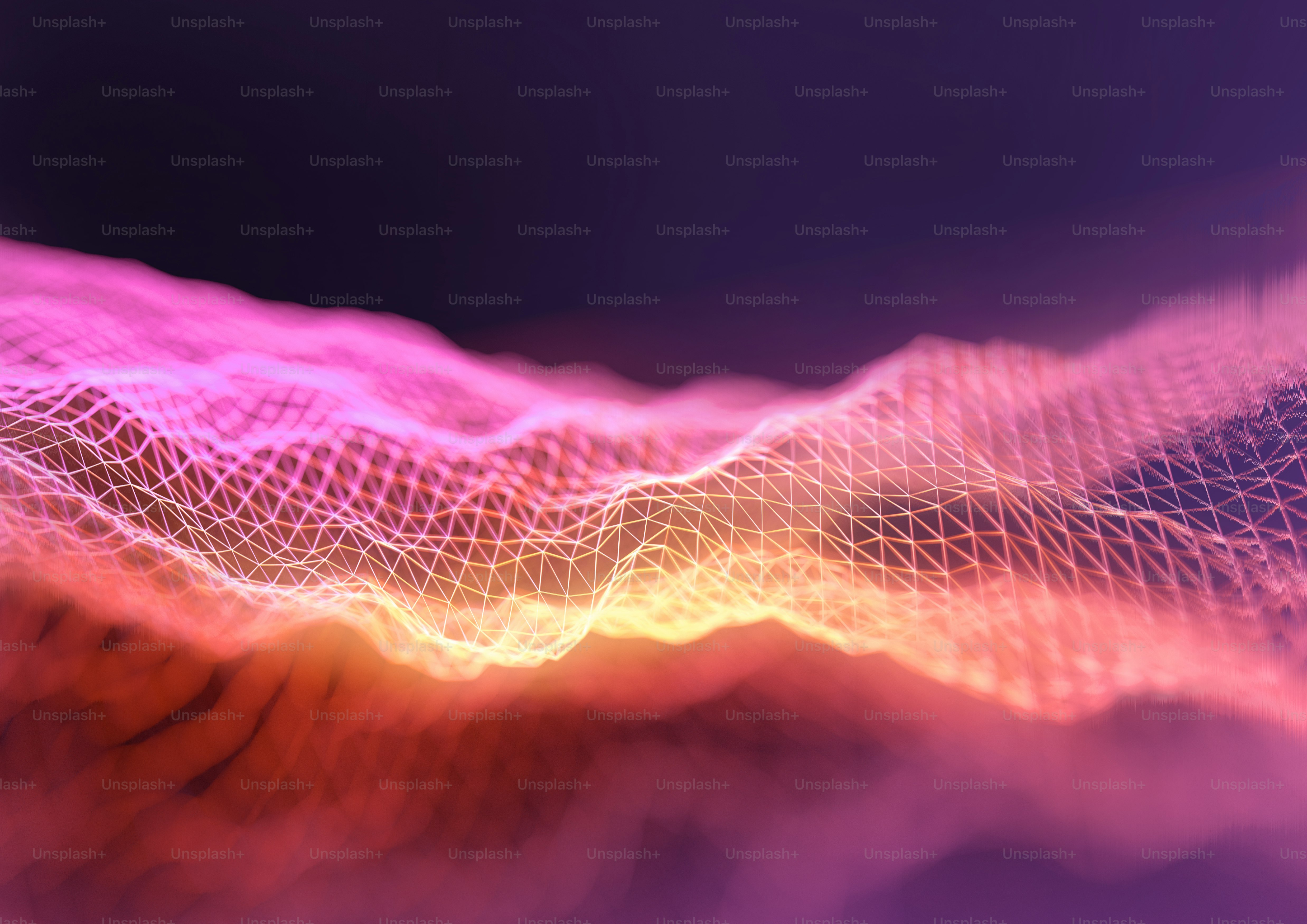 Information and technology mesh polygon futuristic background. 3D illustration. photo – Abstract ...