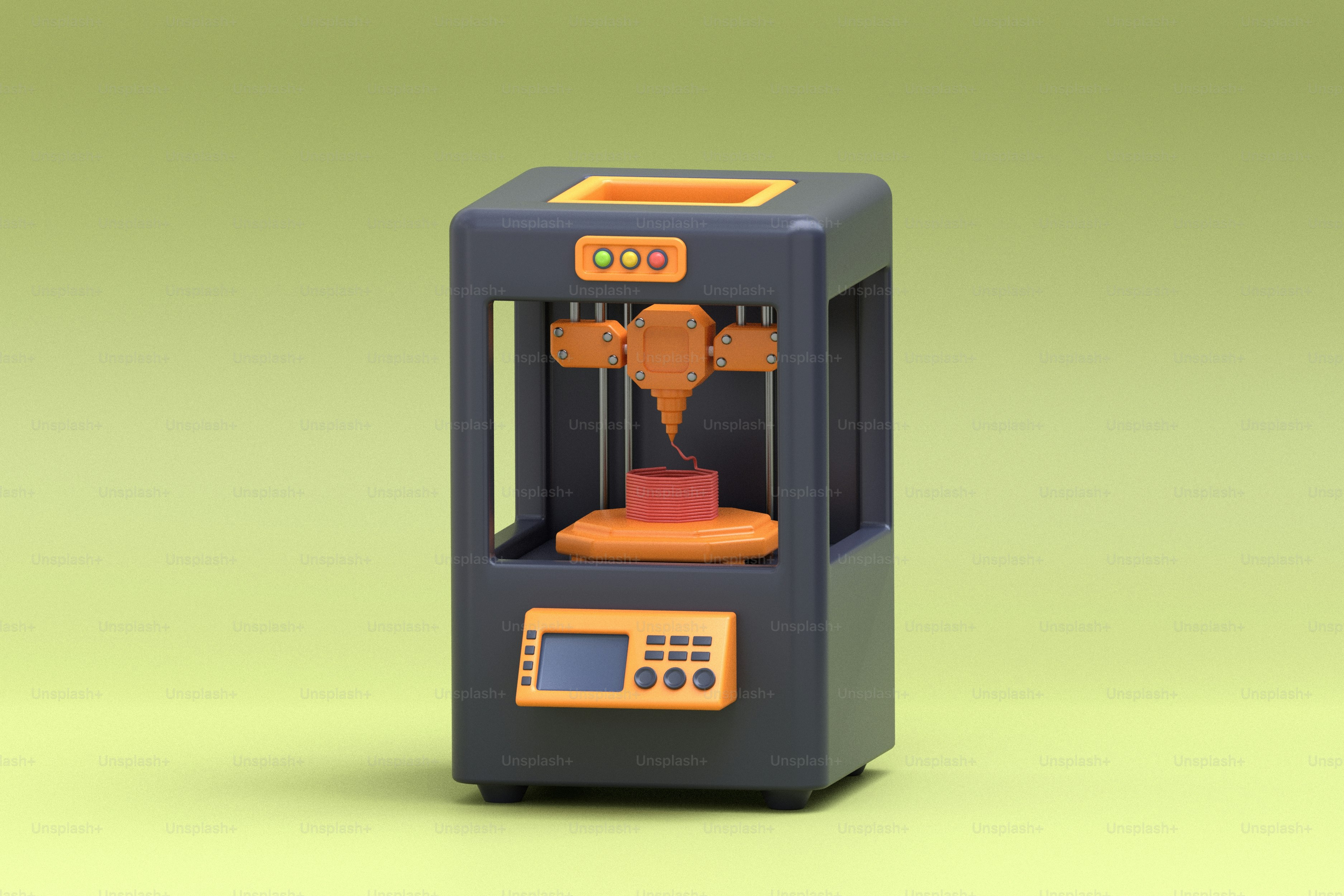 A 3d printer with a cup on top of it photo – Printing Image on Unsplash