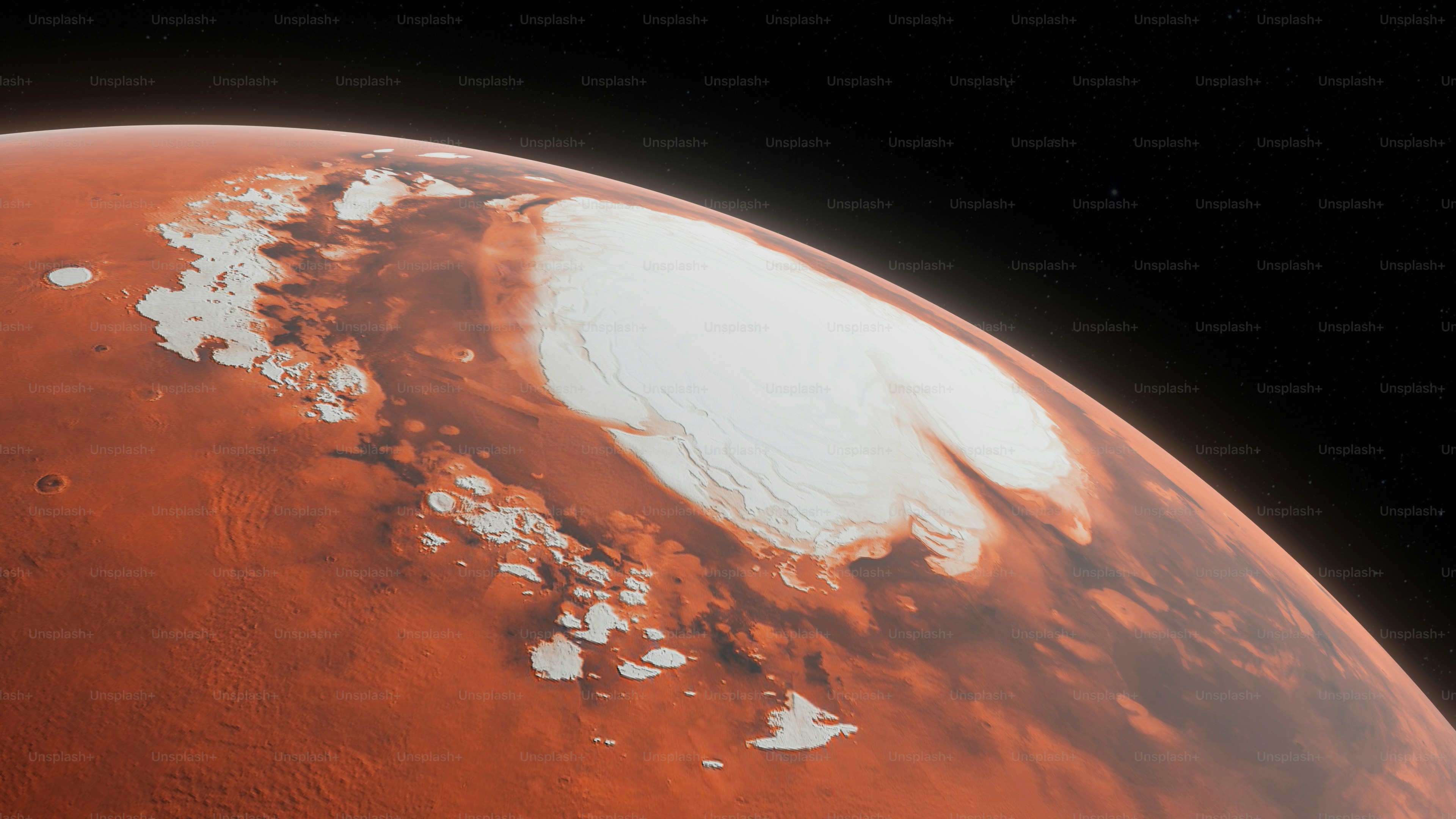 An image of a red planet from space photo – Mars Image on Unsplash