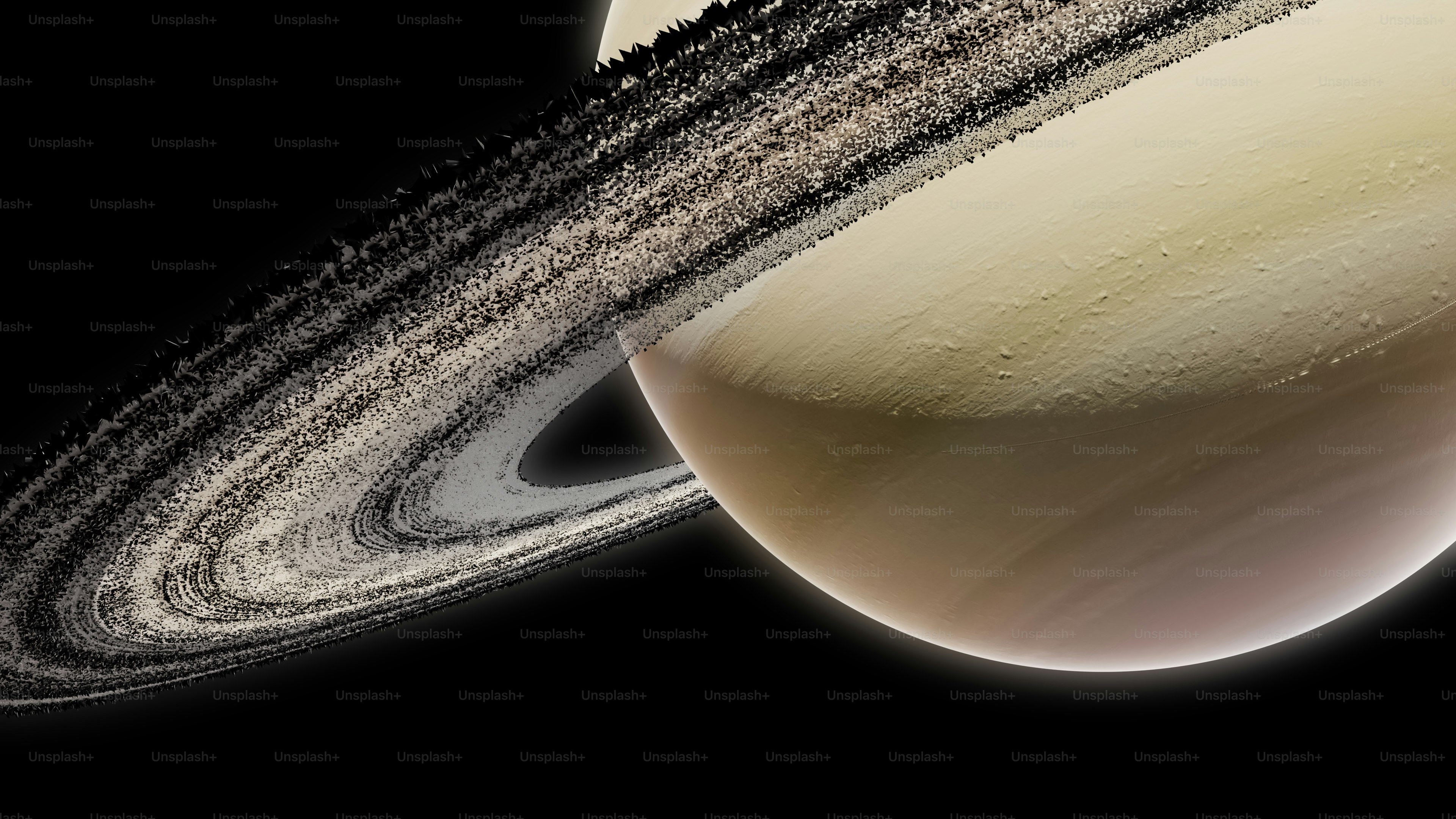 Un'immagine di Saturno scattata dall'Hubble foto – Immagine di Pianeta ...