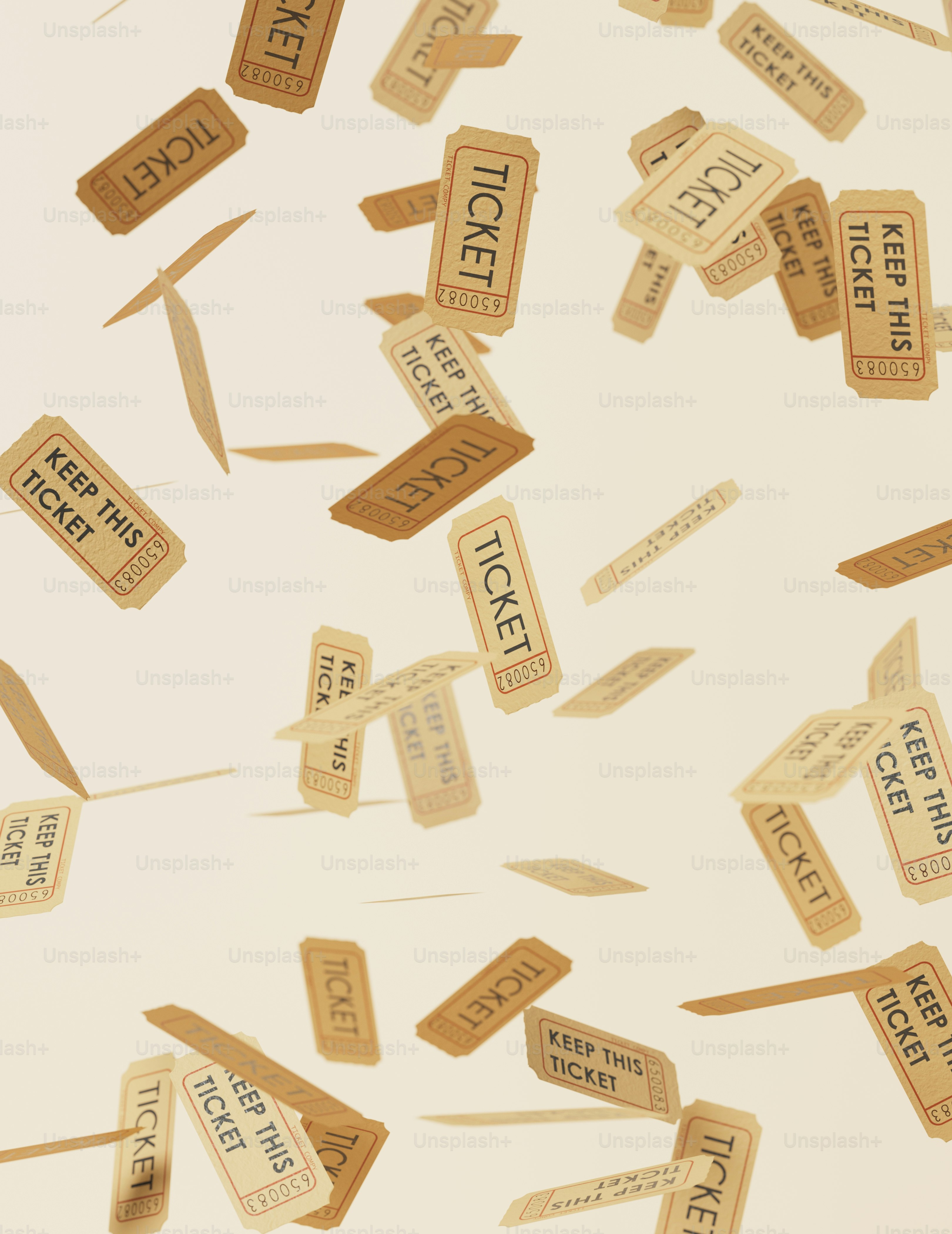 A close up of a pile of tickets photo – Prize draw Image on Unsplash