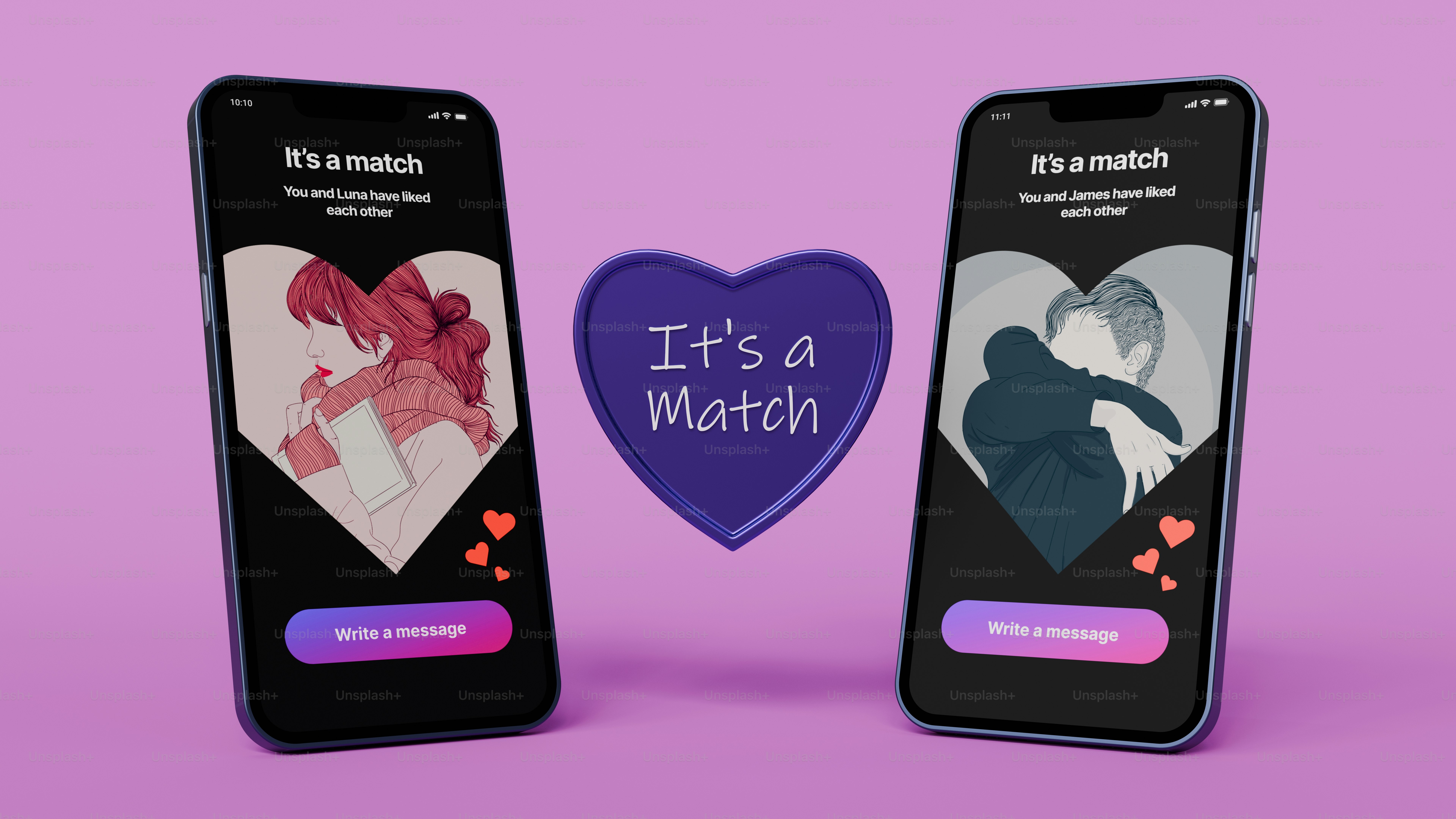 Un par de teléfonos celulares uno al lado del otro foto – Imagen de ...