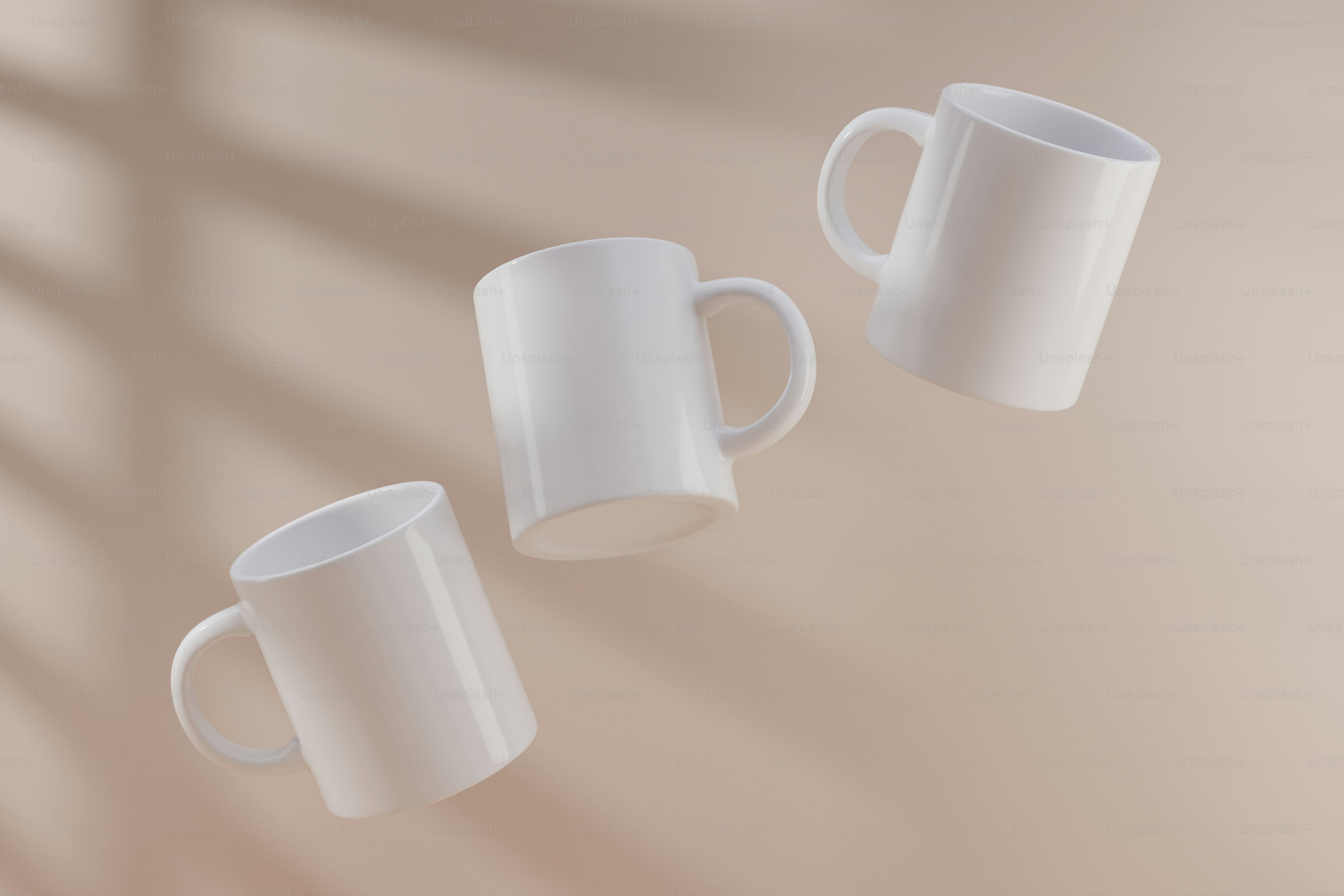 A white coffee cup flying through the air photo – Mug Image on Unsplash