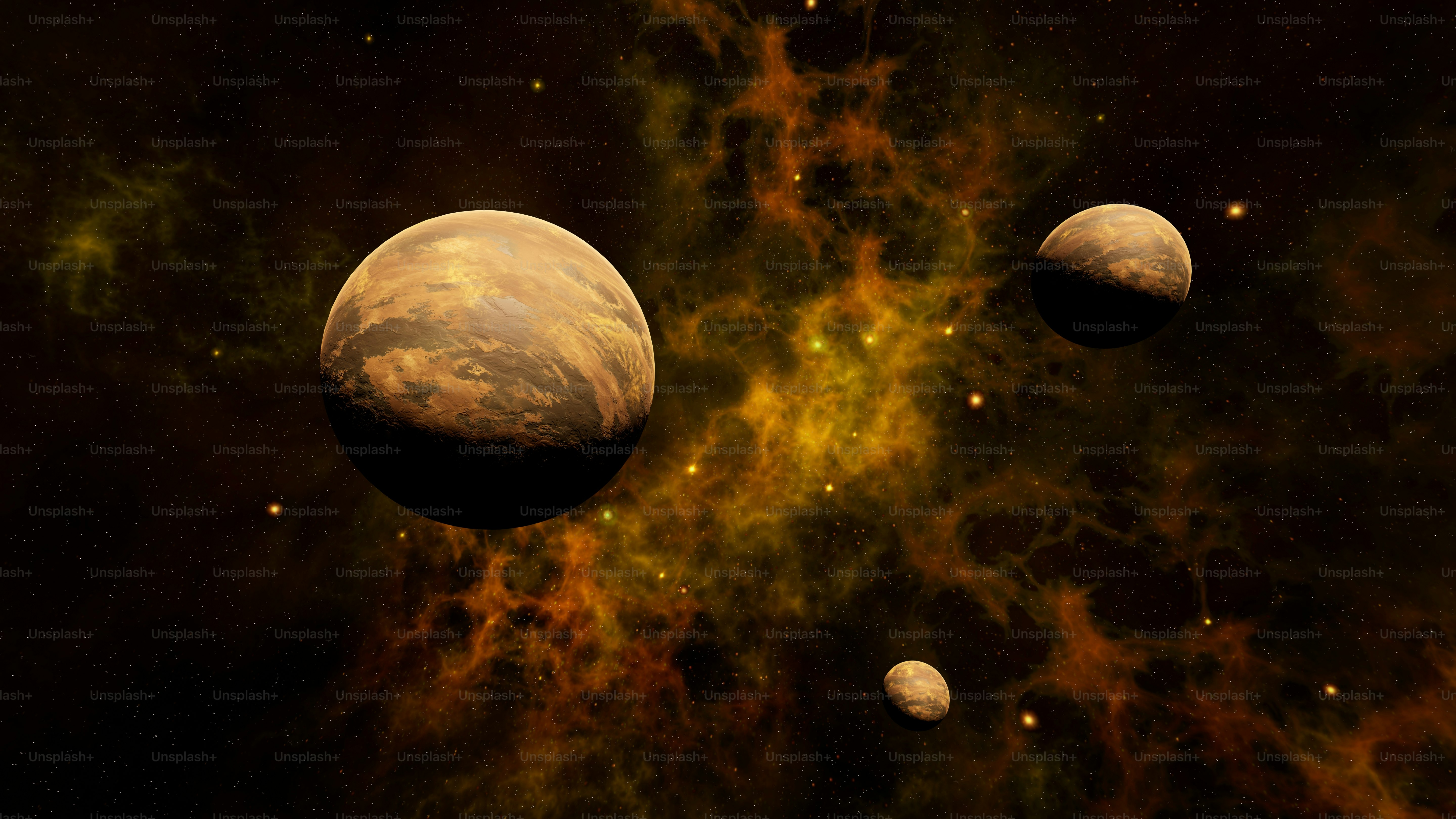 An artist's rendering of the planets in the solar system photo – Solar ...