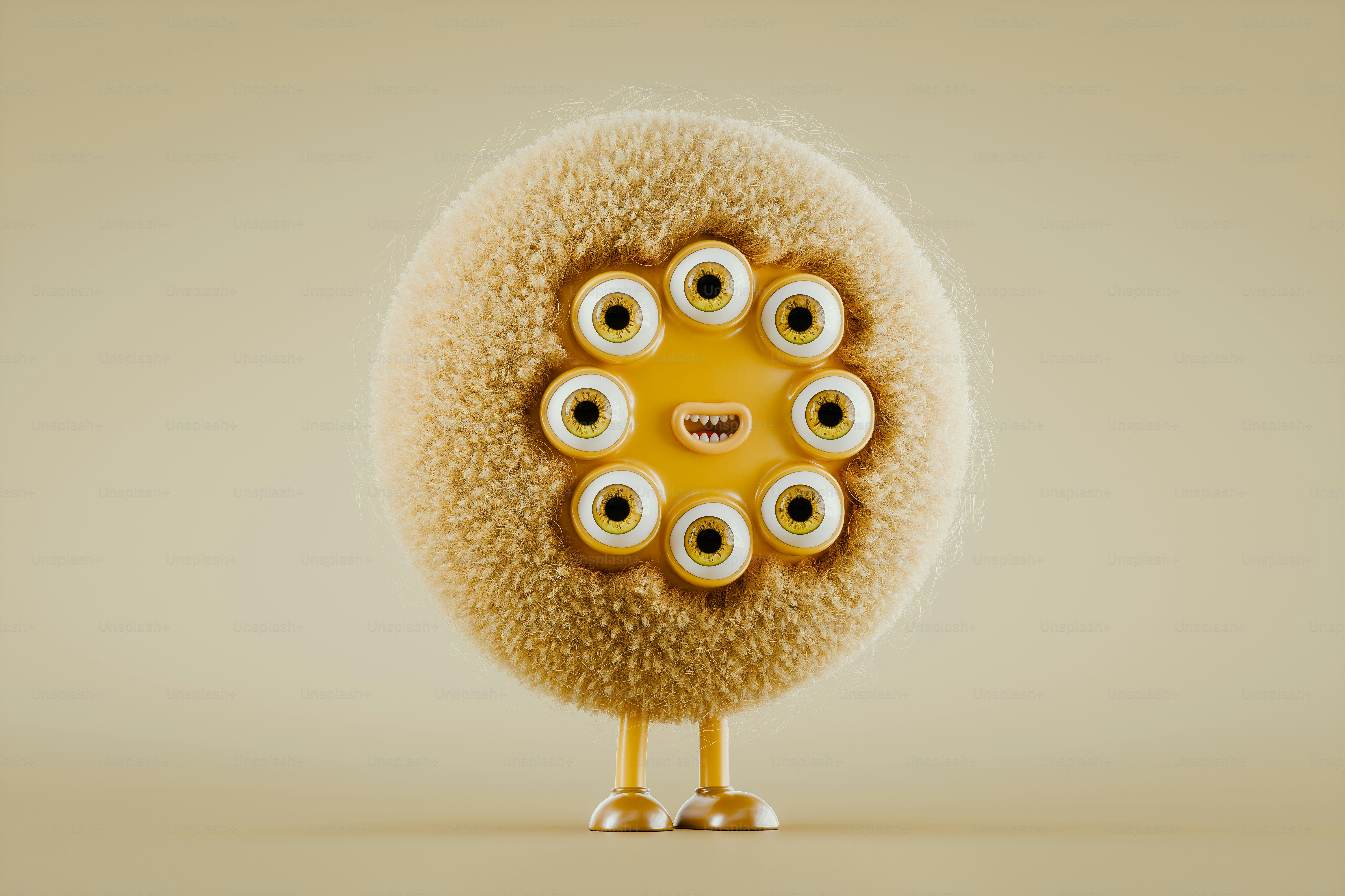 An egg with a bunch of googly eyes on it photo – Alien Image on Unsplash