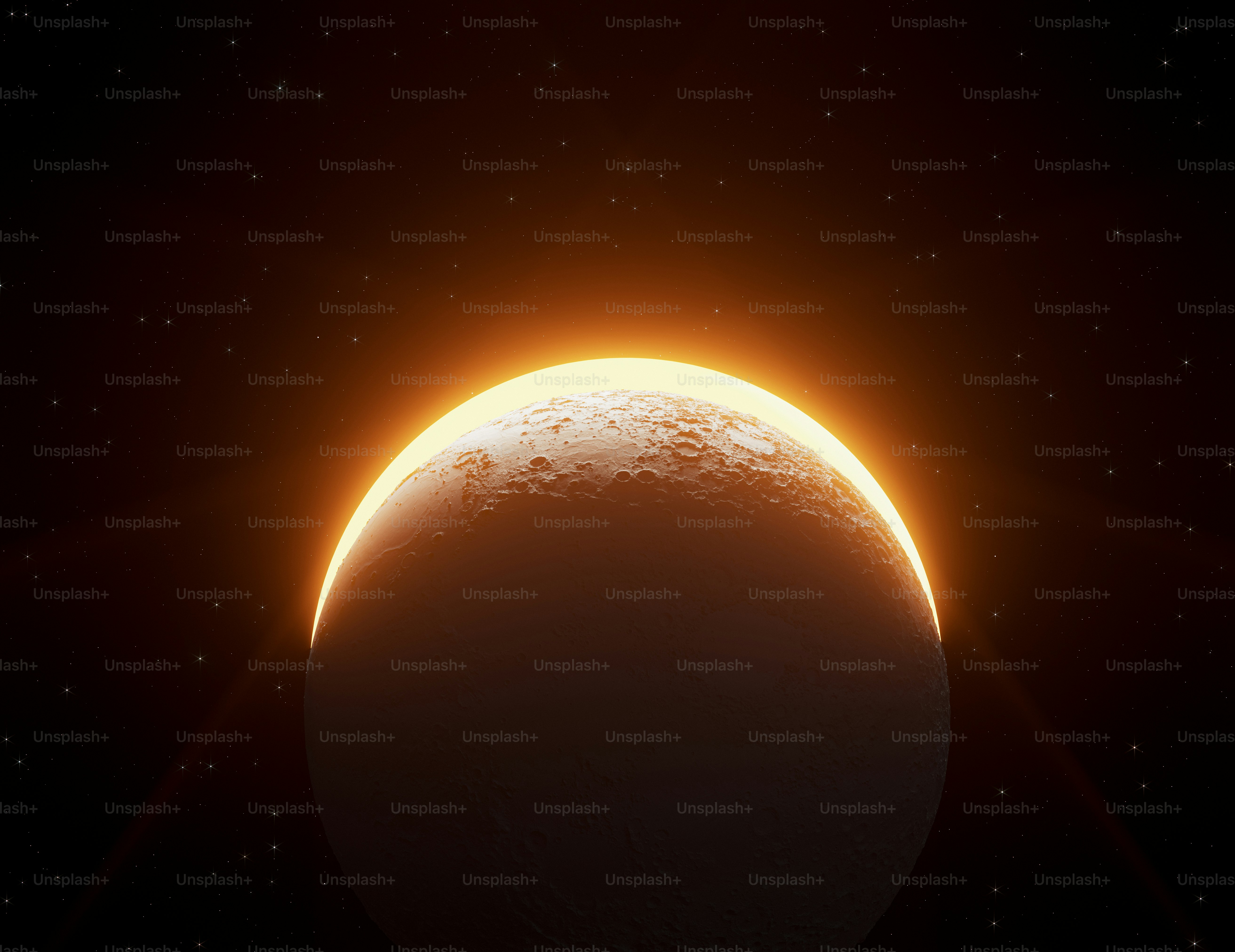 A solar eclipse in the sky with stars photo – Eclipse Image on Unsplash