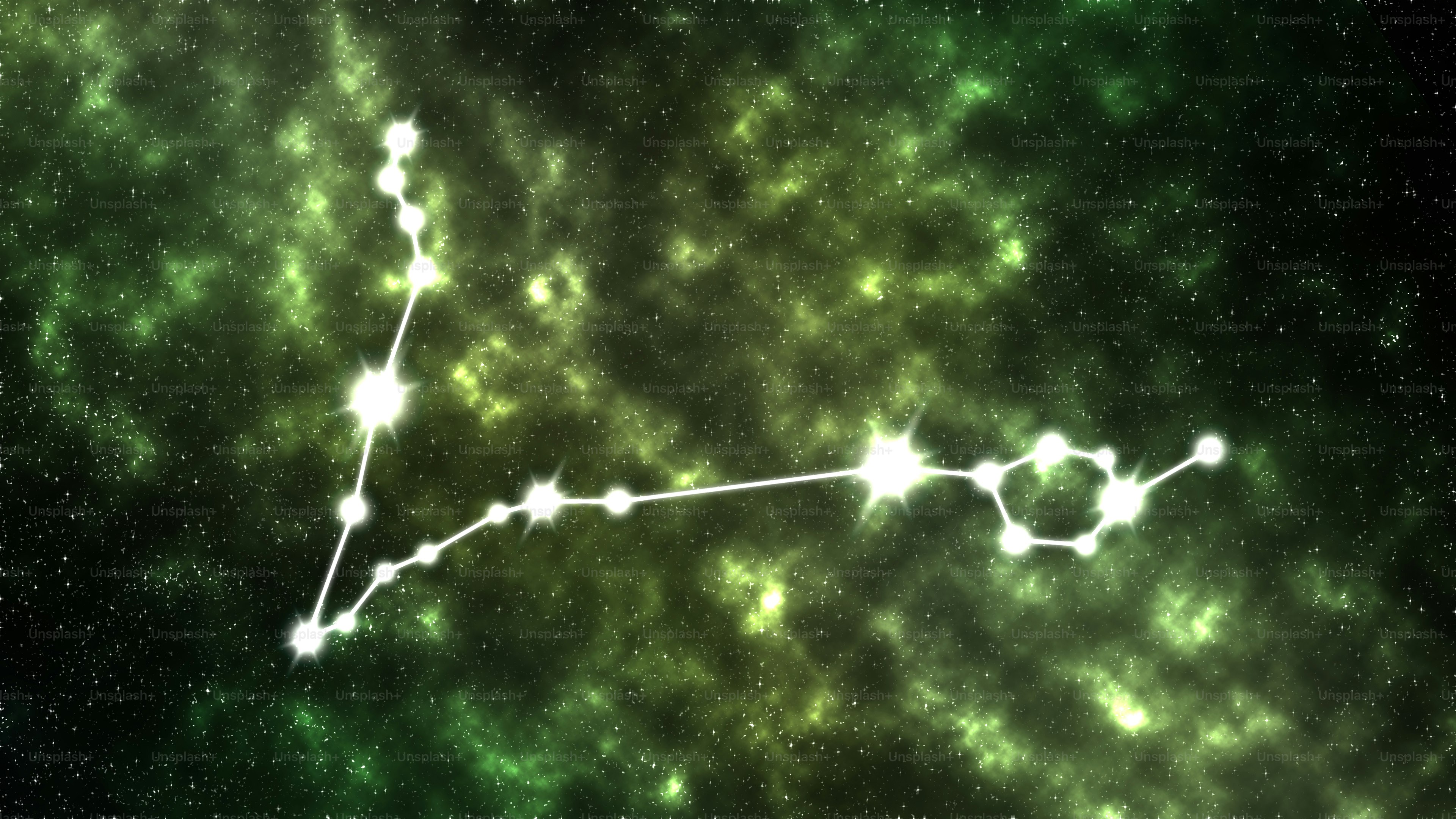 A picture of a star sign in the night sky photo – Leo Image on Unsplash