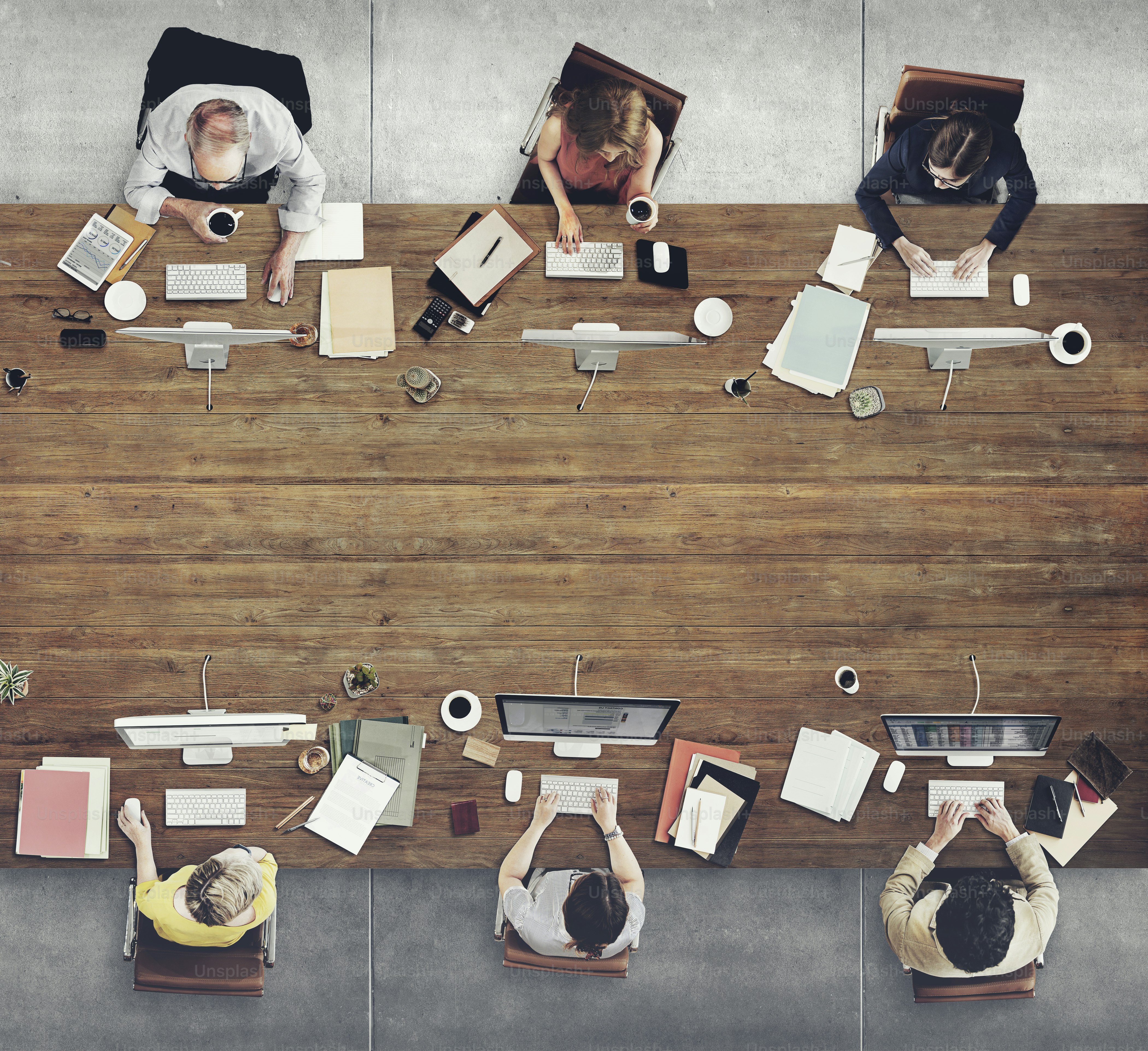 Business People Meeting Discussion Working Concept photo ...