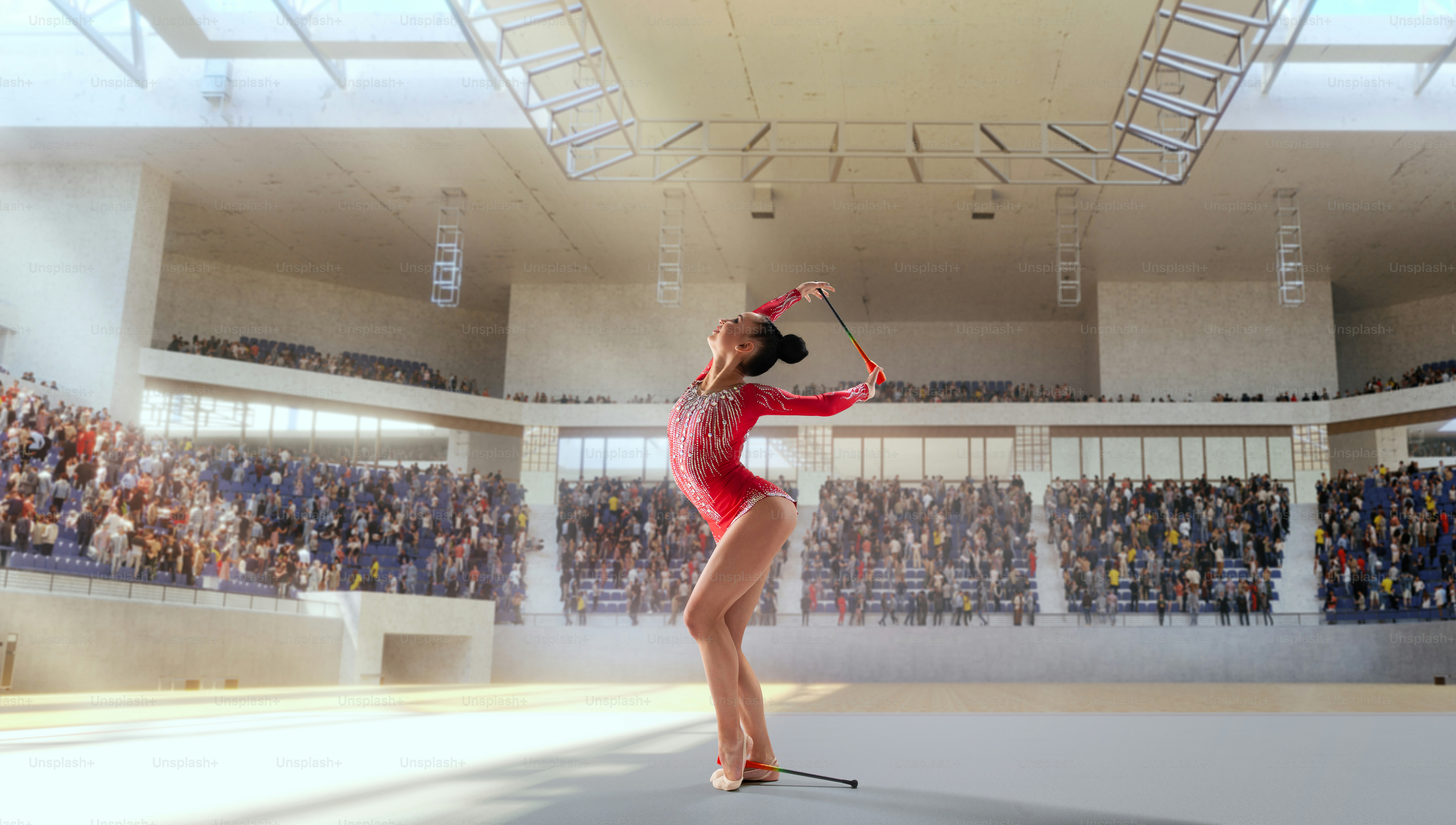 Rhythmic gymnastics photo – Active lifestyle Image on Unsplash