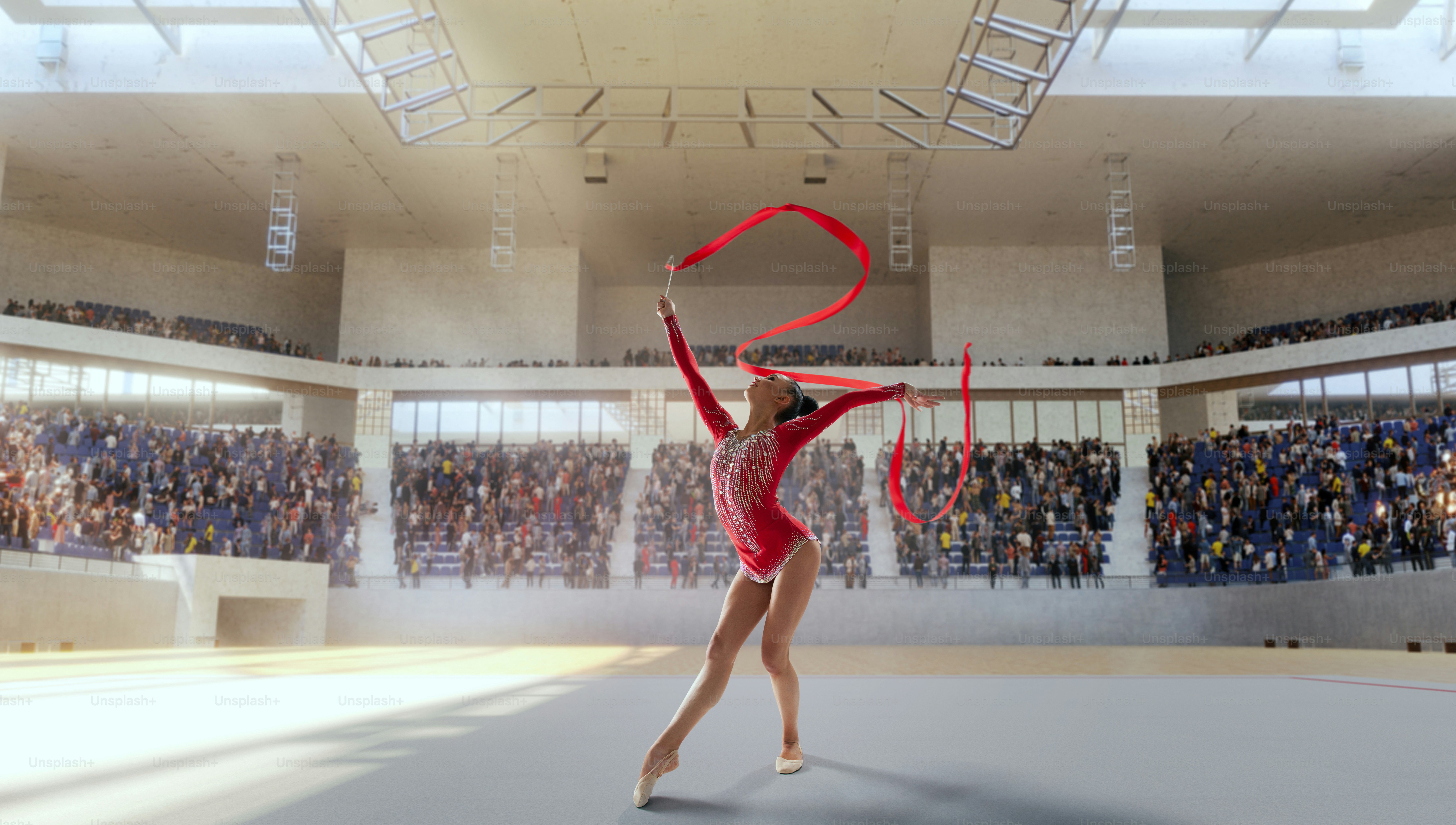 Rhythmic gymnastics photo – People Image on Unsplash