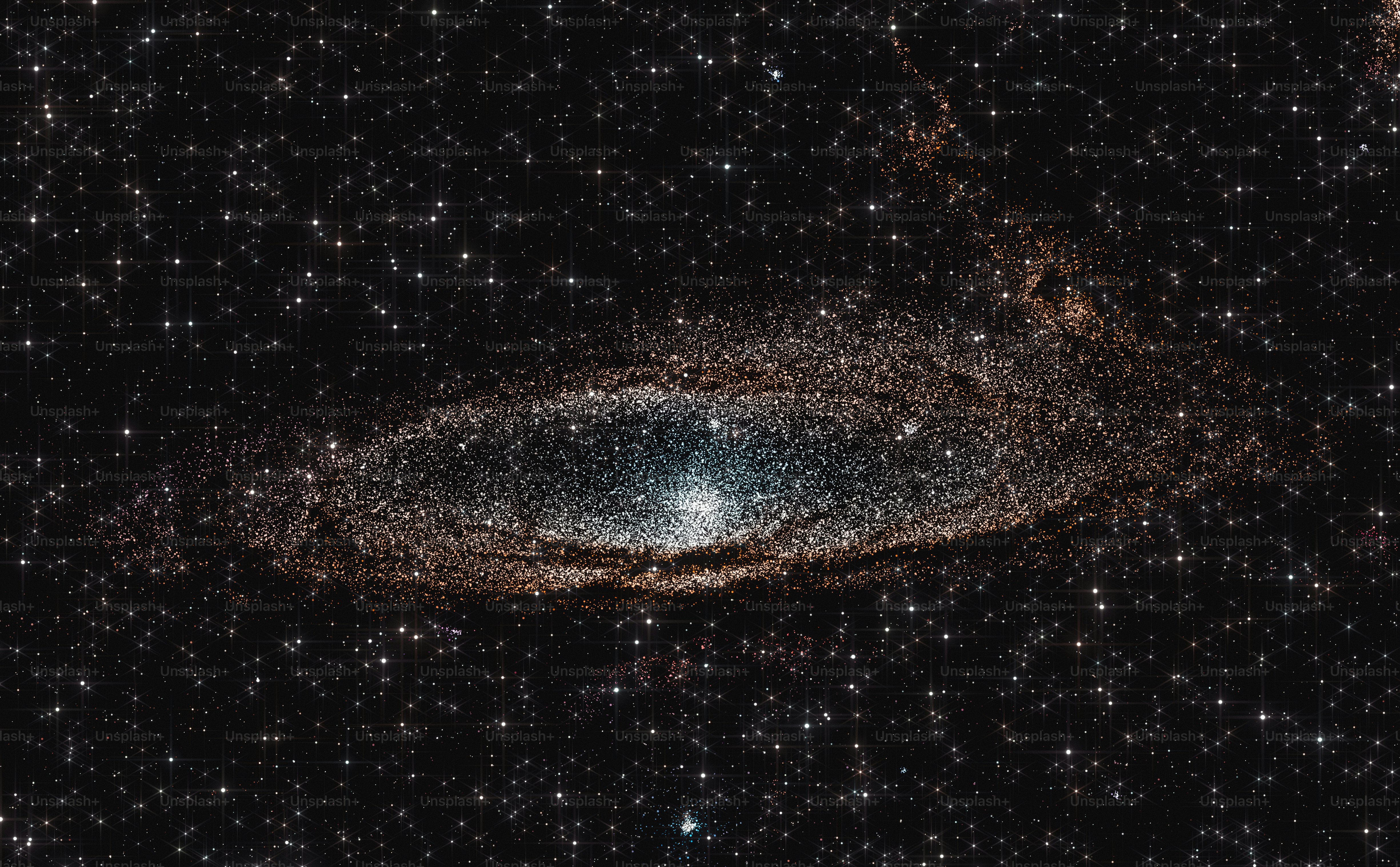 An image of a large blue object in the sky photo – 3d render Image on ...