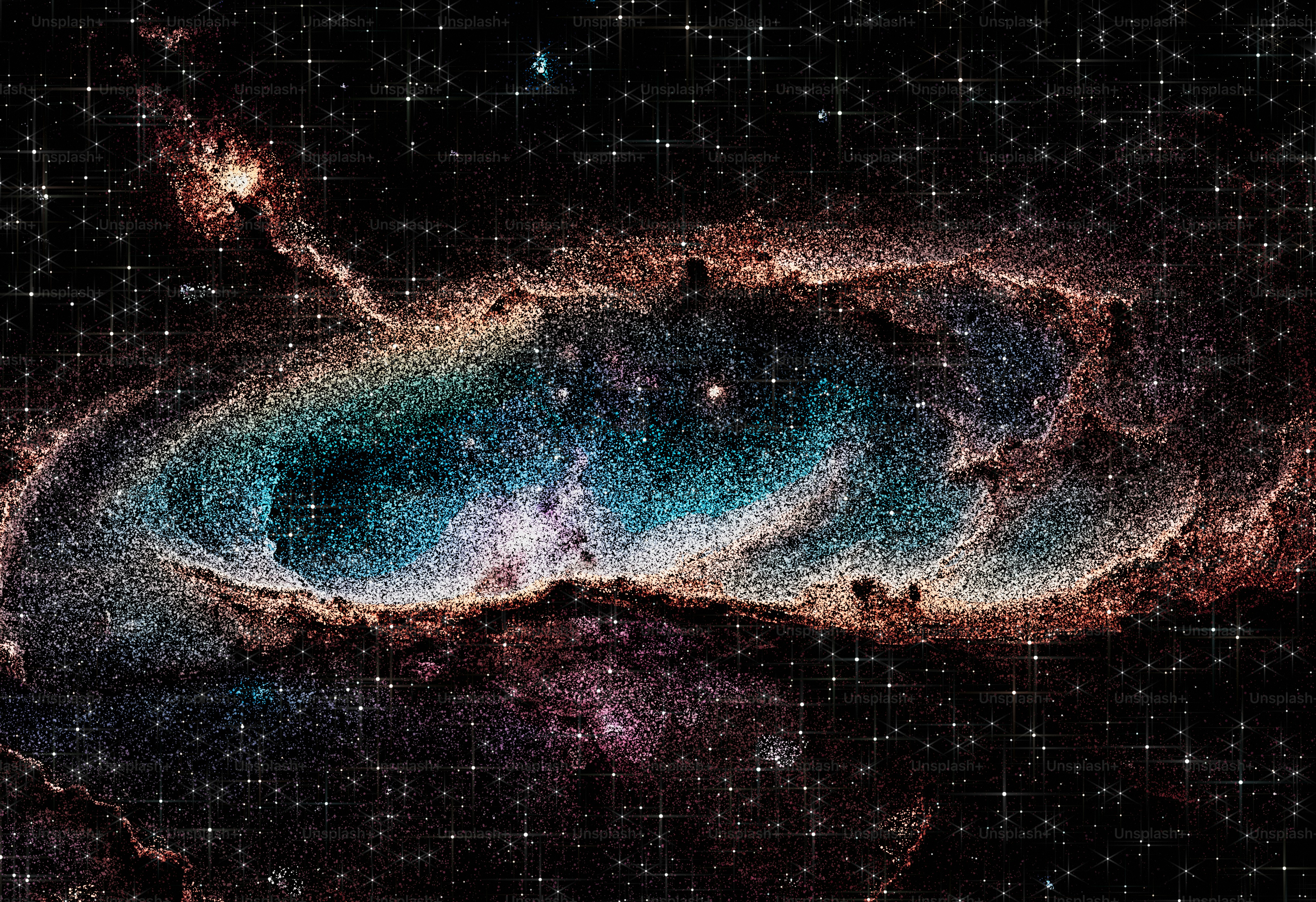 An image of a large blue object in the sky photo – Wallpaper Image on ...