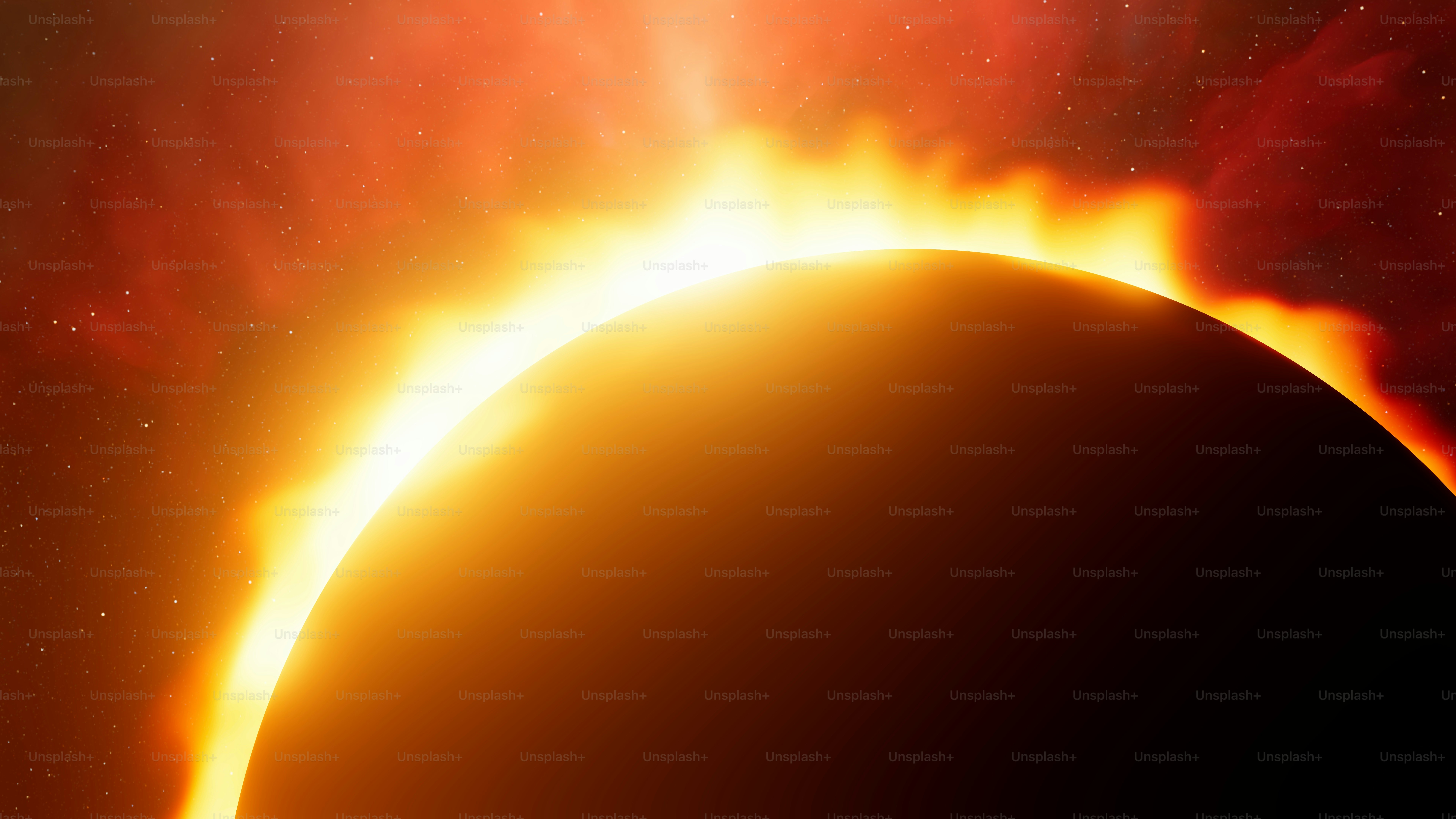 A solar eclipse is seen in this artist's rendering photo – Stars Image ...